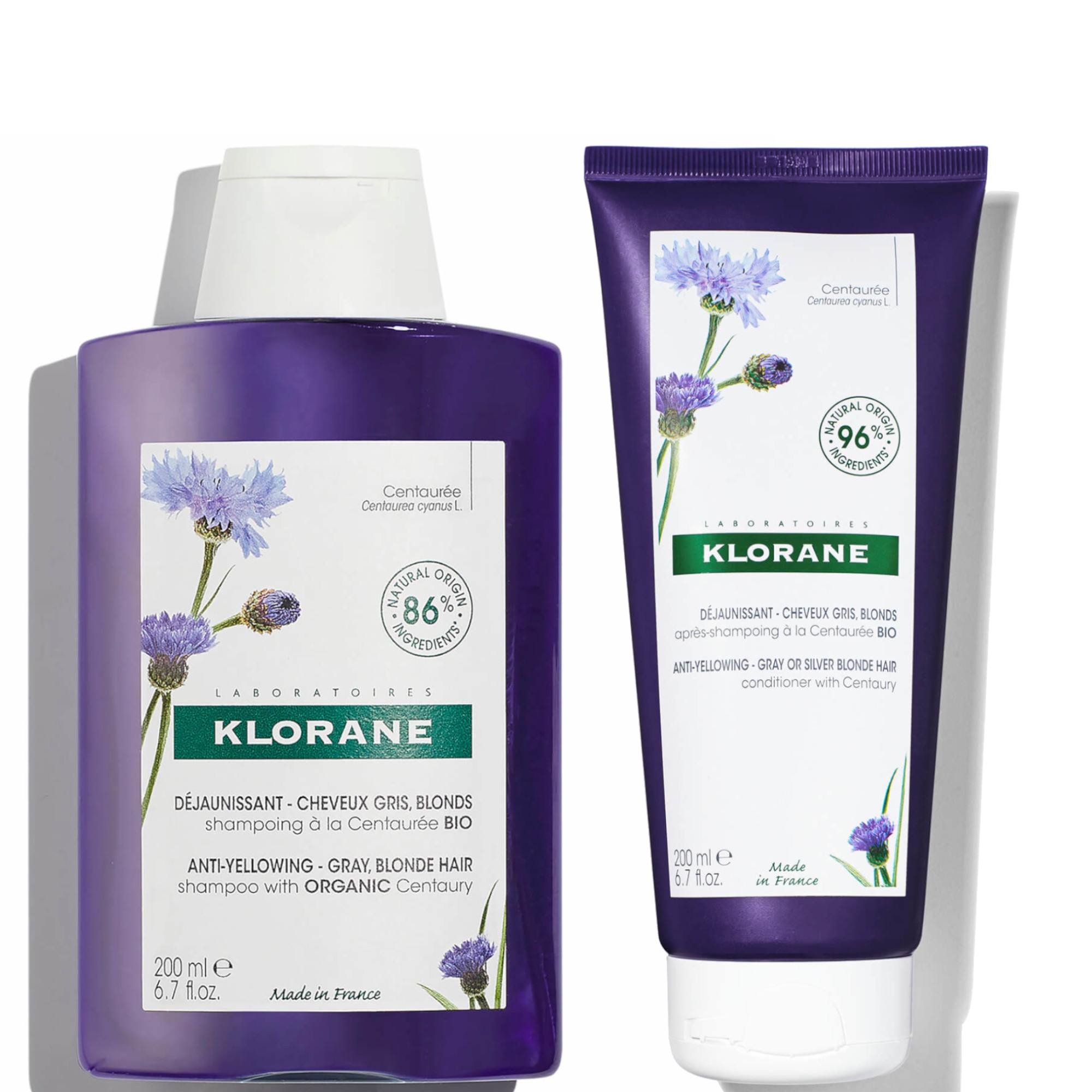 KLORANE Organic Centaury Duo | LOOKFANTASTIC