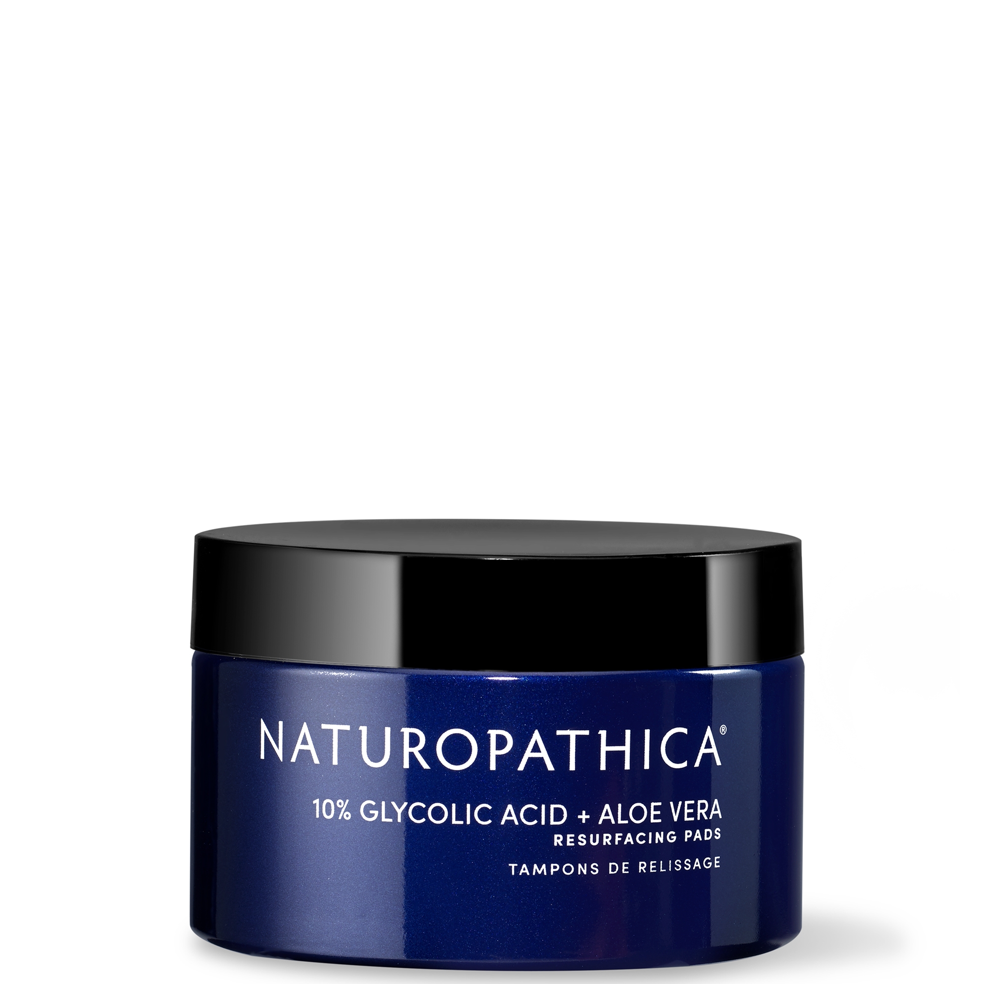 Naturopathica 10% Glycolic Acid + Aloe Vera Resurfacing Pads (55 Pads ...