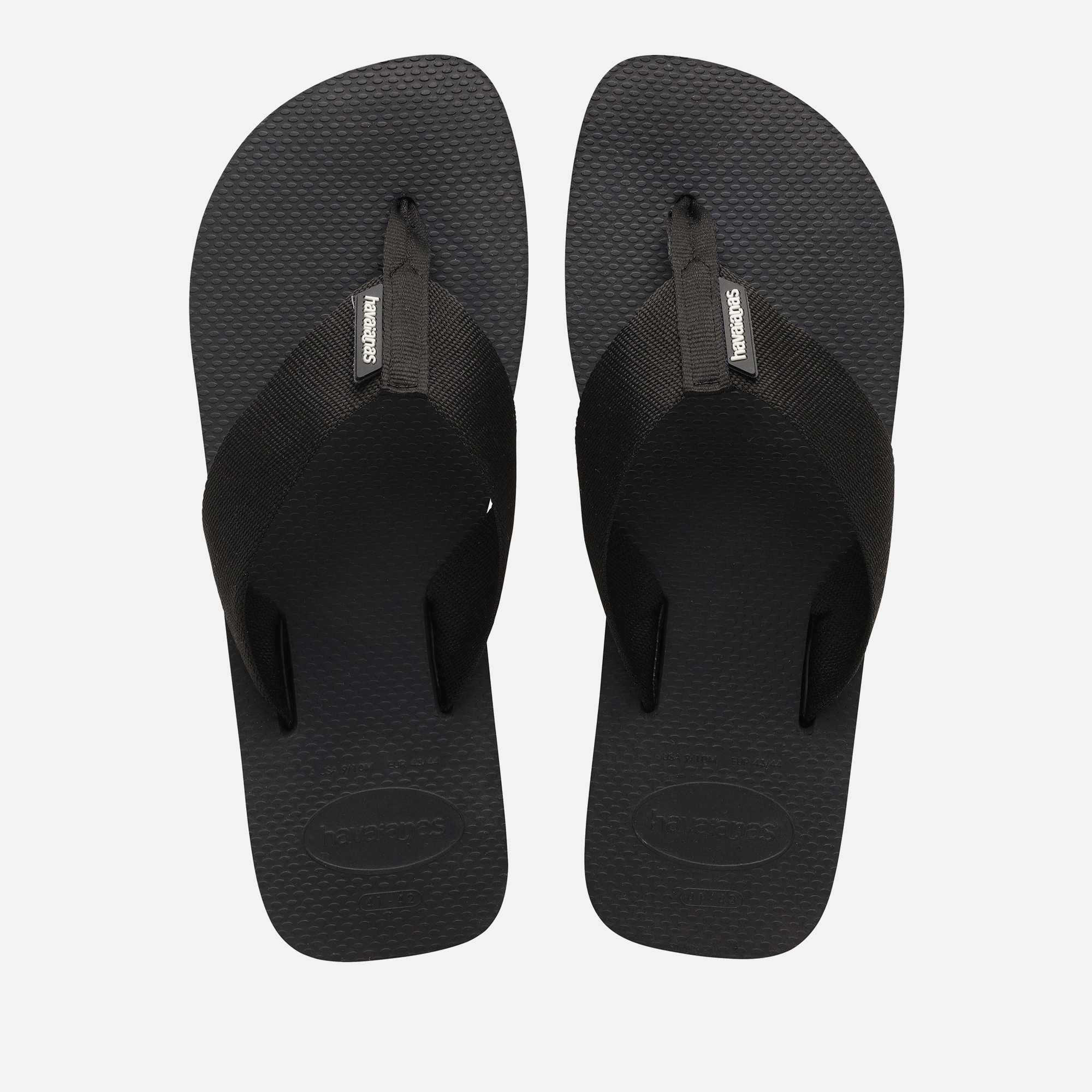 Havaianas Men's Urban Basic Rubber Canvas Flip Flops - UK 6/7 | Allsole