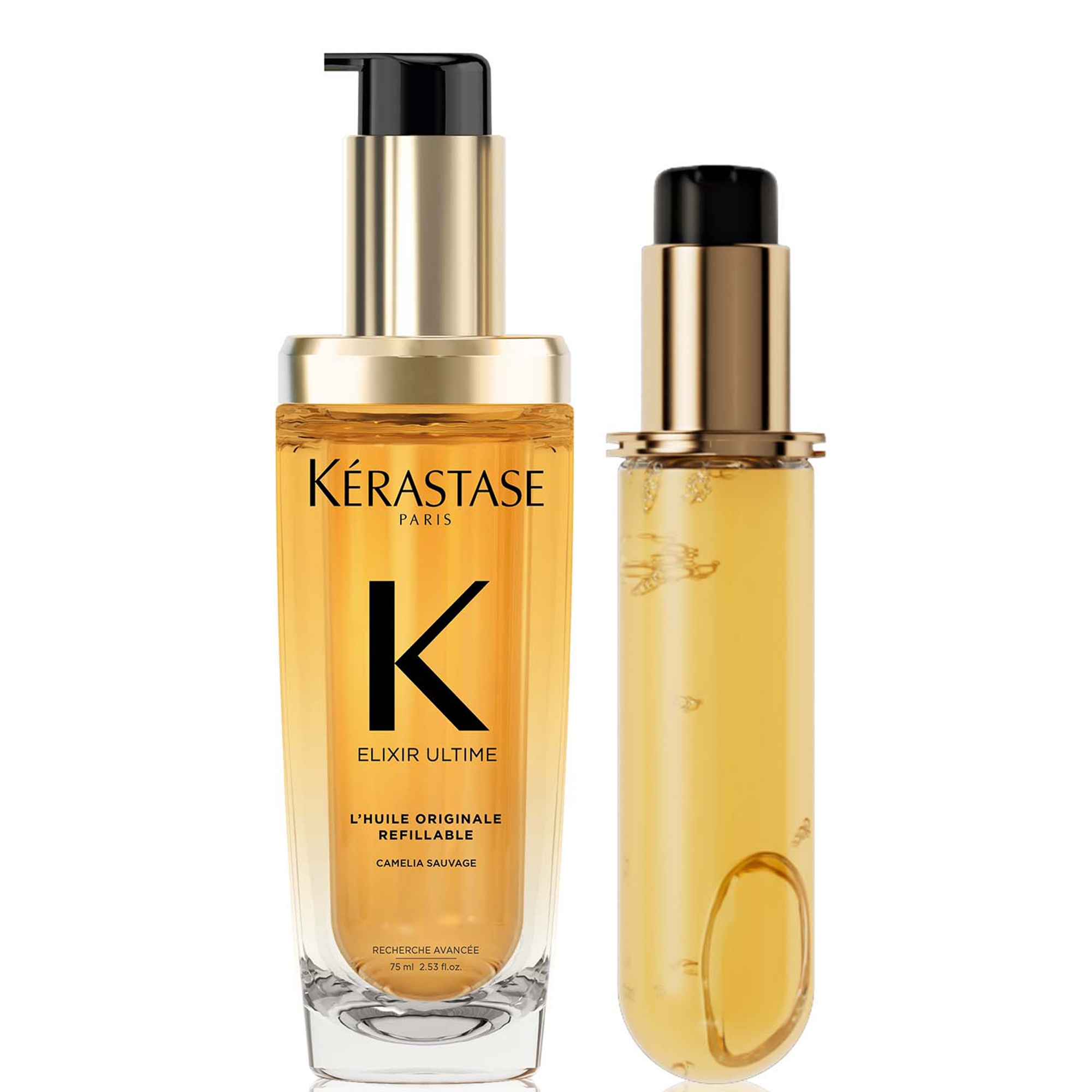 Kérastase Elixir Ultime Hair Oil L'Huile Originale Refillable, for All ...