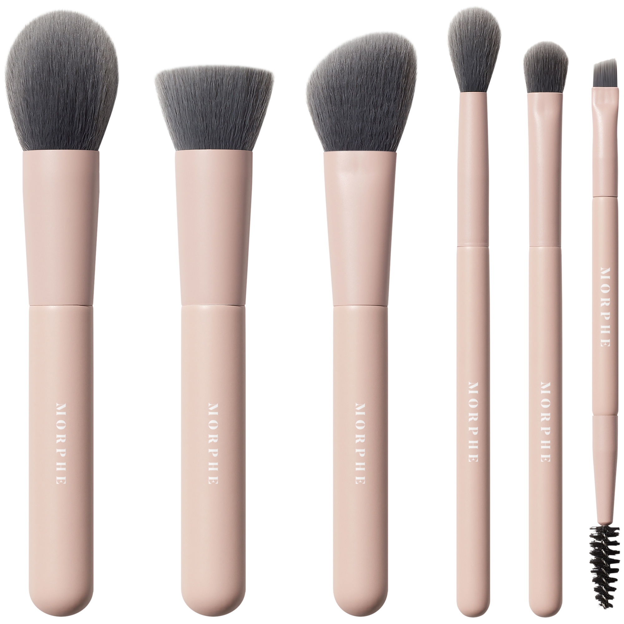 Morphe Shaping Essentials Bamboo and Charcoal Infused Travel Brush Set ...