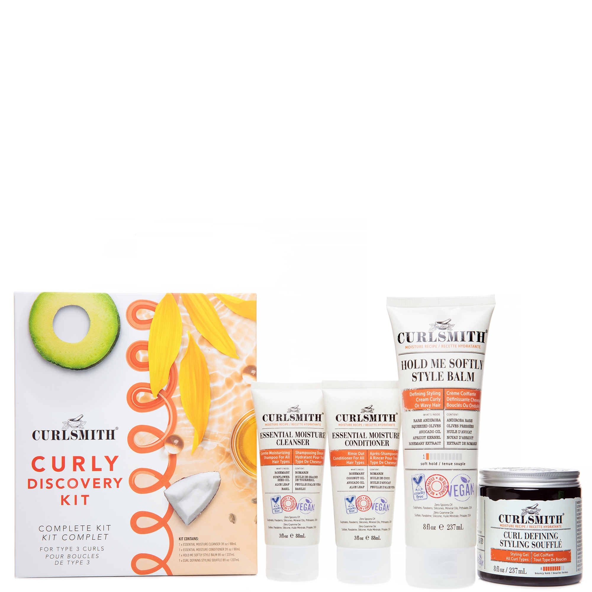 Curlsmith Curly Wash Day Kit | LOOKFANTASTIC