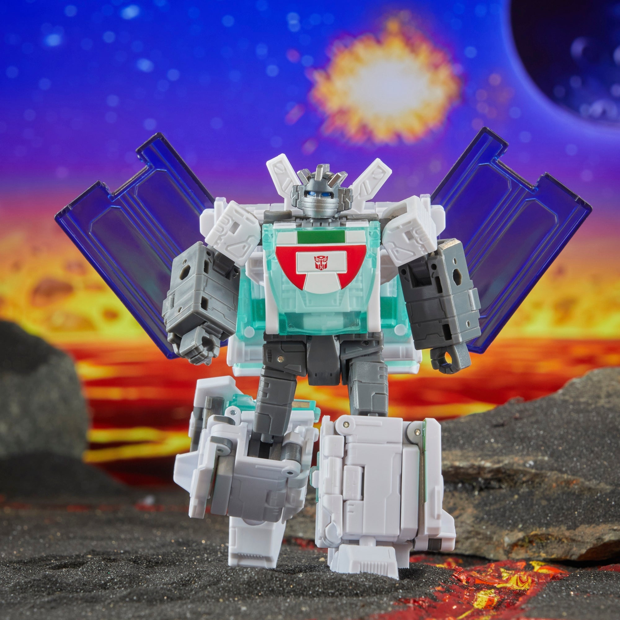 Hasbro Transformers Legacy United Voyager Origin Wheeljack 7” Action ...