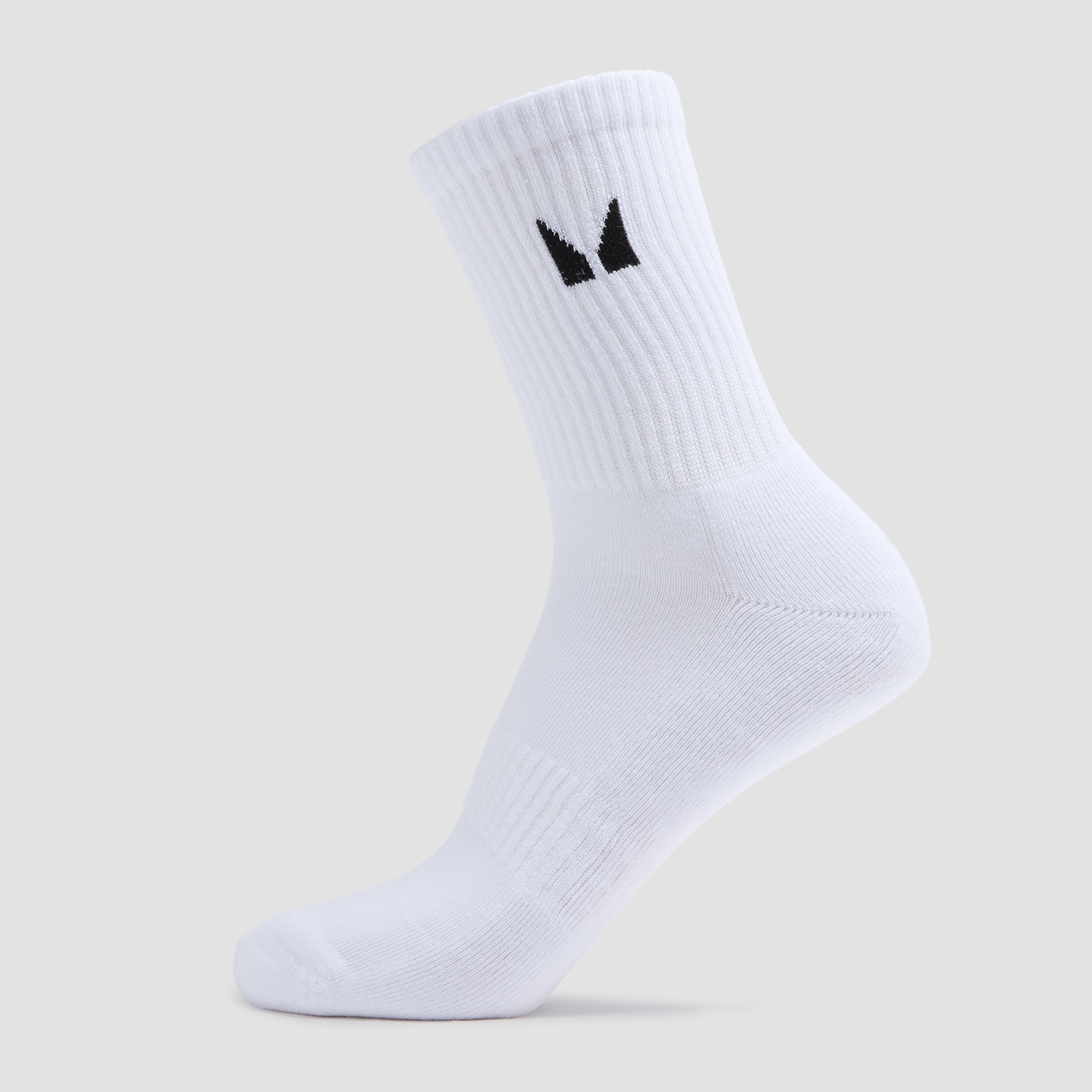 MP Unisex Crew Socks (3 Pack) - Black/White | MYPROTEIN™