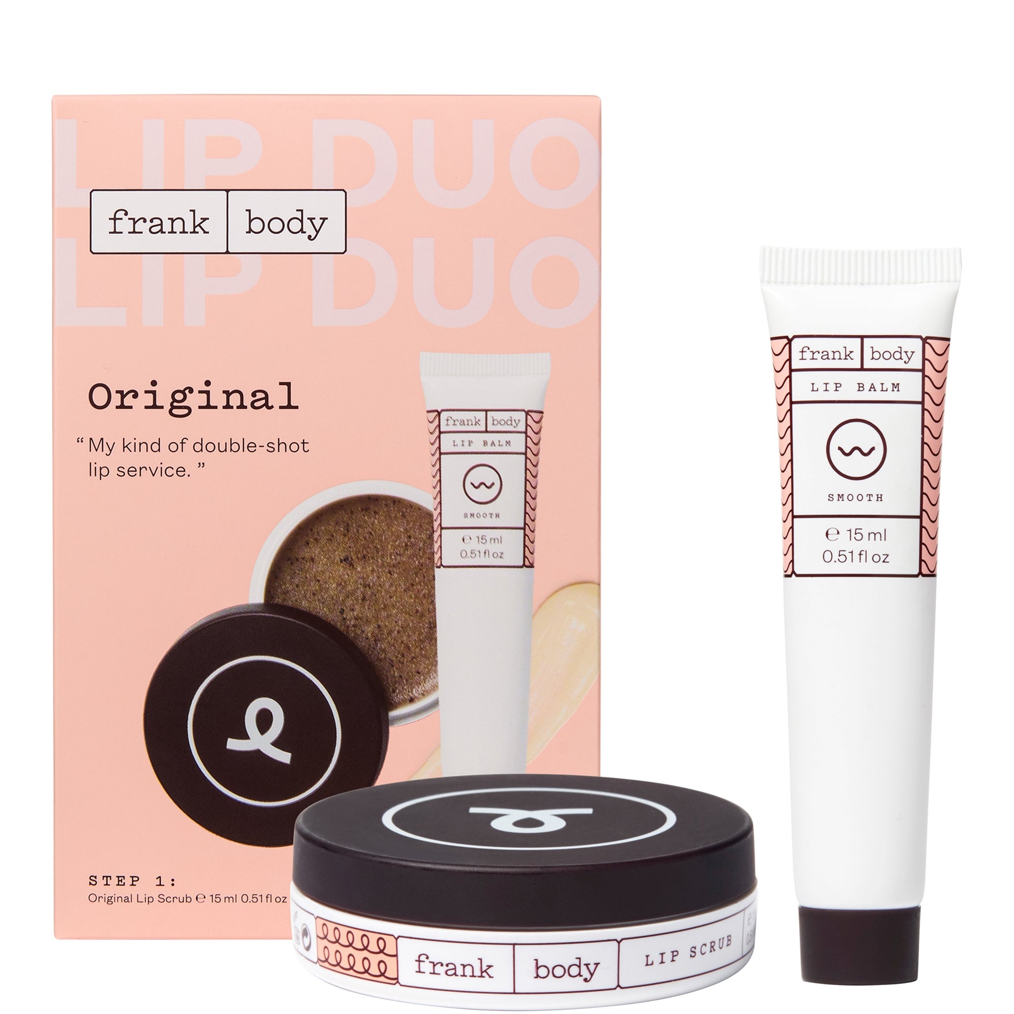 Frank Body Original Lip Duo | Cult Beauty