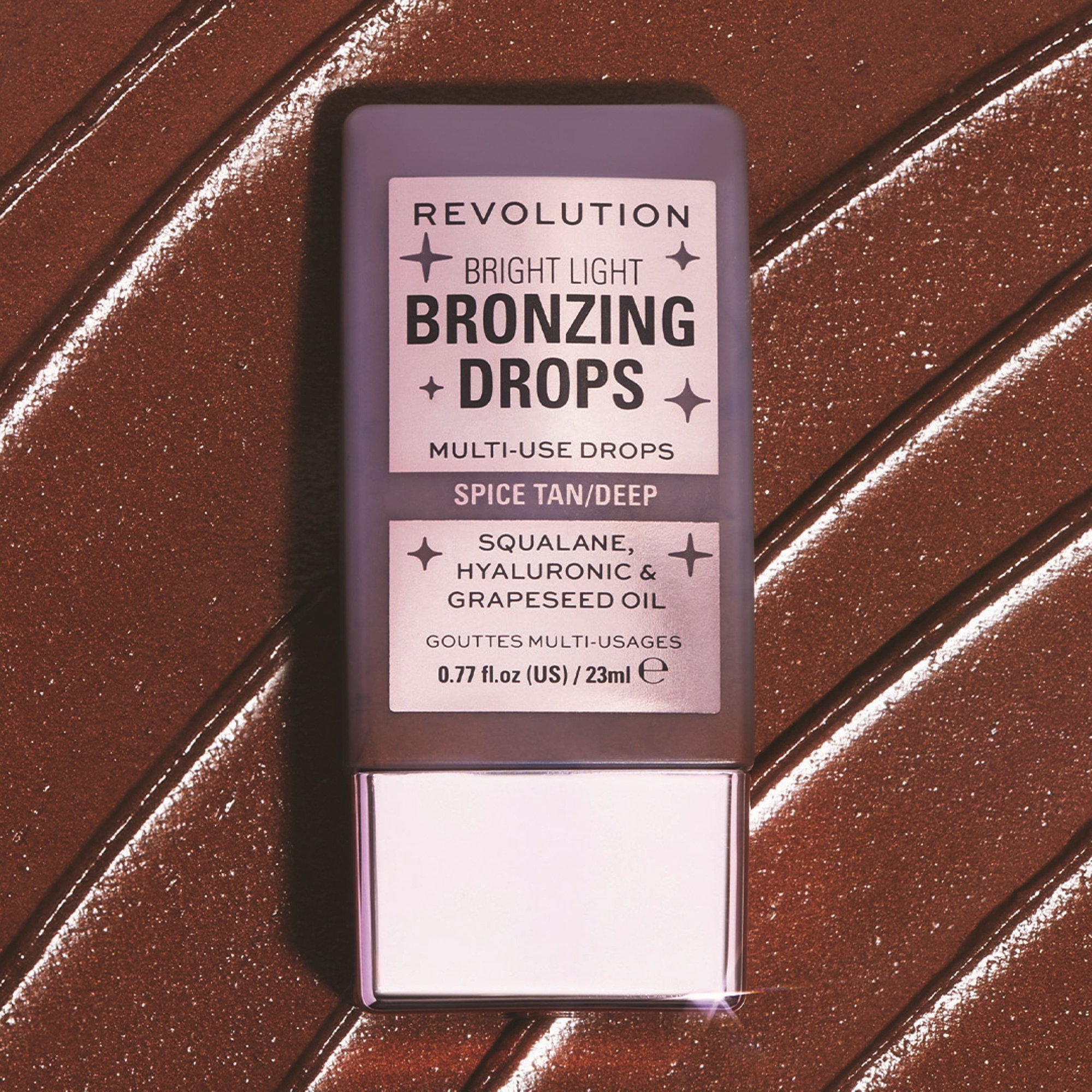 Makeup Revolution Bronze and Glow Drop Duo (Various Shades) | LOOKFANTASTIC