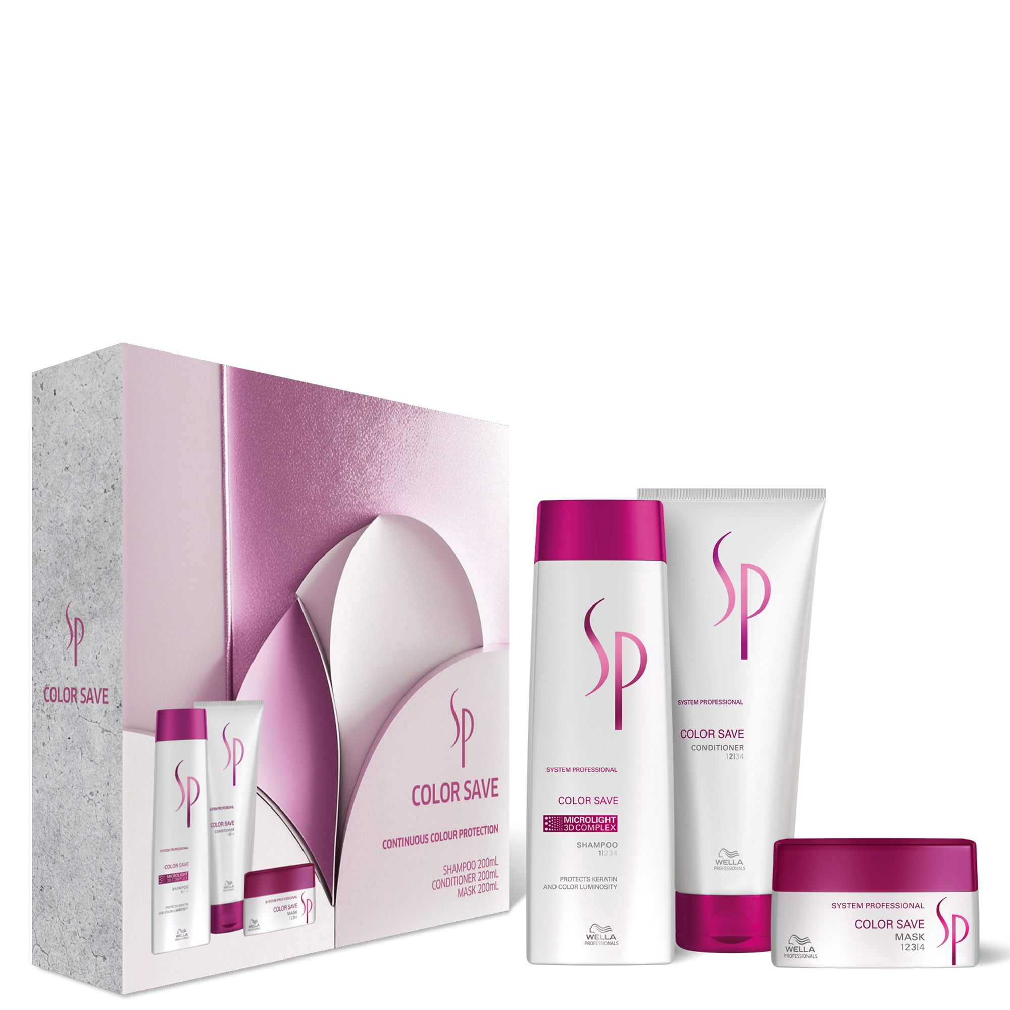 Wella Professionals Care Limited Edition SP Color Save Trio Set ...
