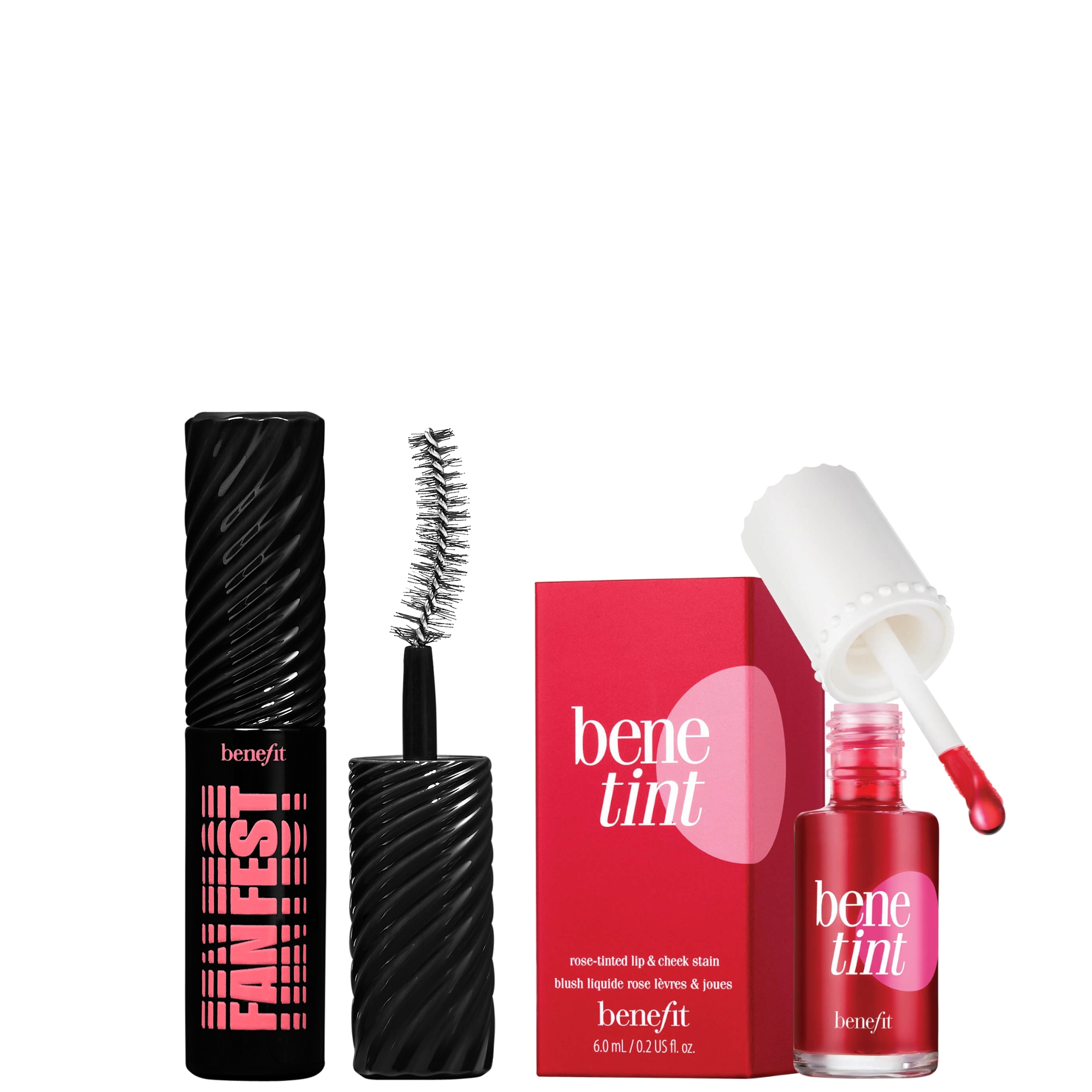 benefit Benetint 6ml and Mini Mascara Bundle - Fan Fast | Cult Beauty