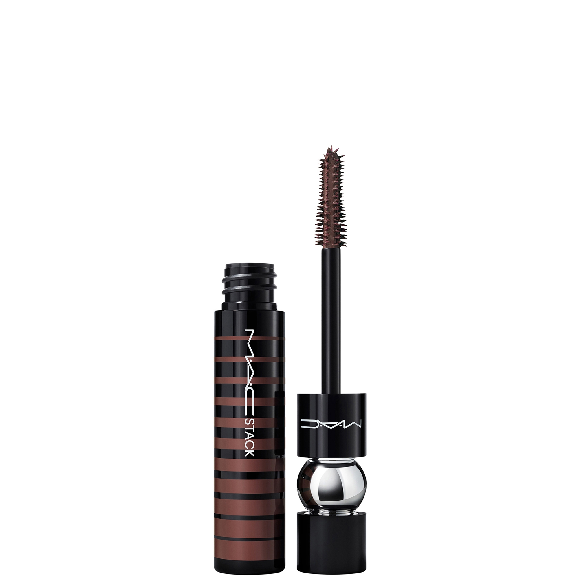 MAC Macstack Mascara Brown - Chestnut Stack 12ml | LOOKFANTASTIC