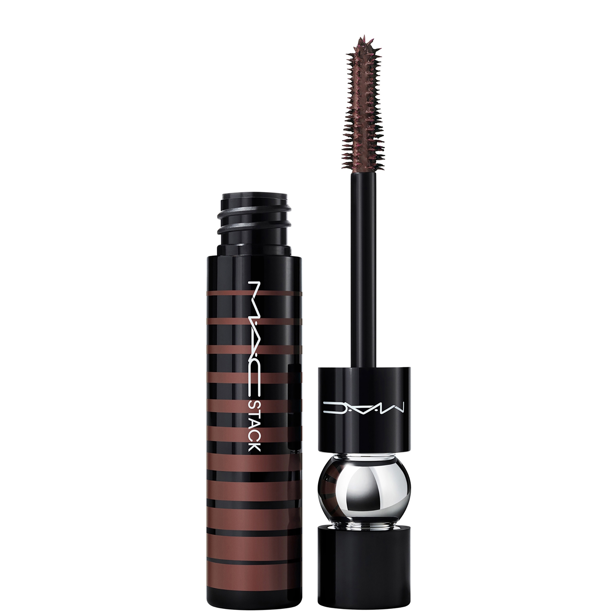 MAC Macstack Mascara Brown - Chestnut Stack 12ml | LOOKFANTASTIC