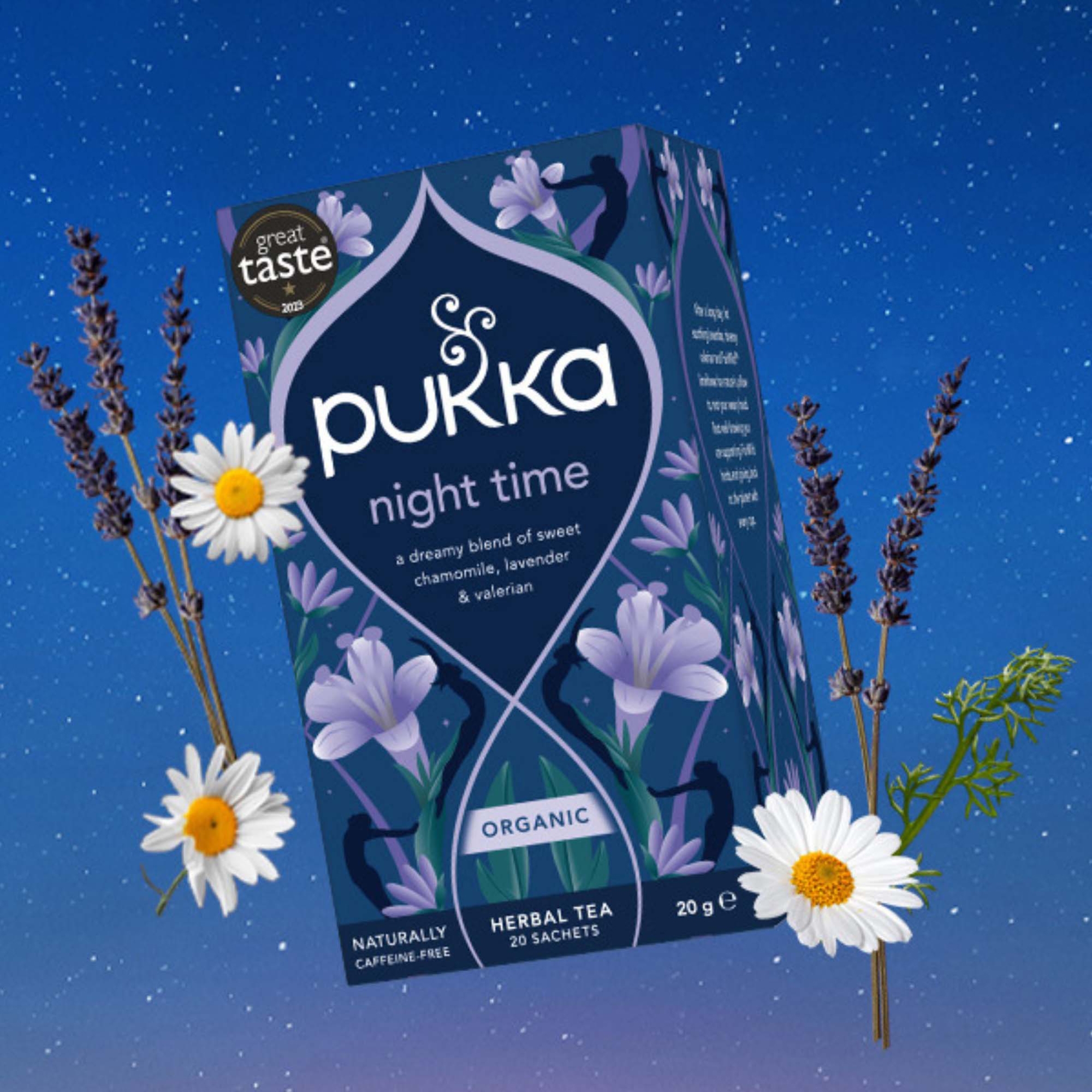 FREE Sample - Pukka Herbs Night Time Tea | Glossybox