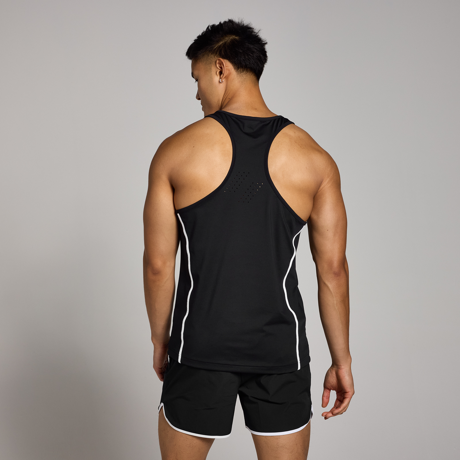 Maiou stringer MP Tempo pentru bărbați - Negru | MYPROTEIN™