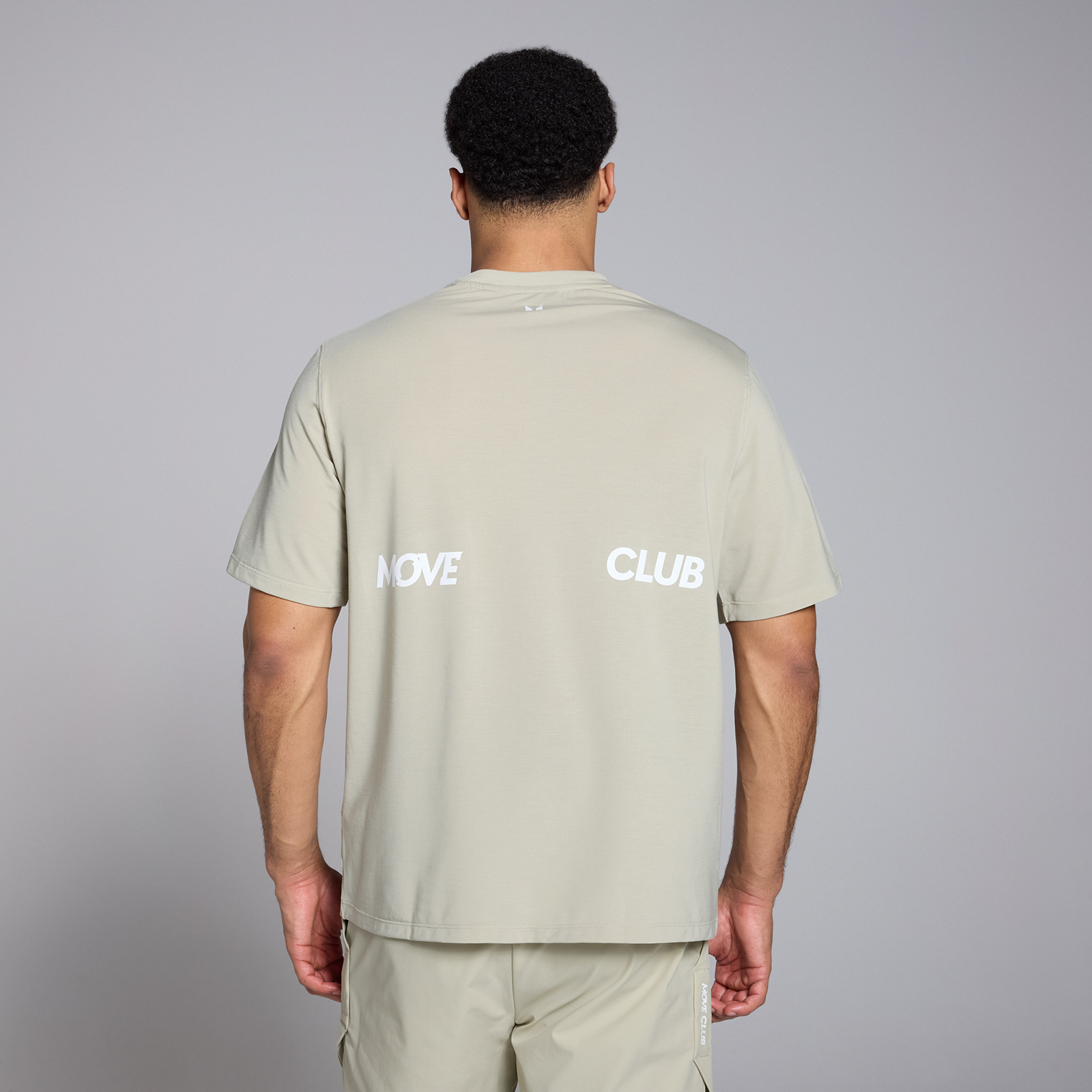 Męski T-shirt z kolekcji Move Club MP – czarny | MYPROTEIN™