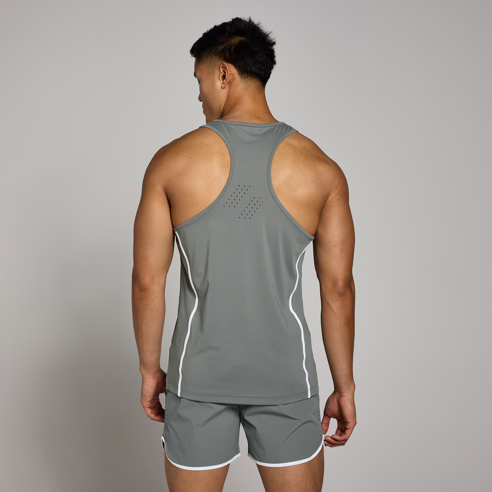 Maiou stringer MP Tempo pentru bărbați - Negru | MYPROTEIN™