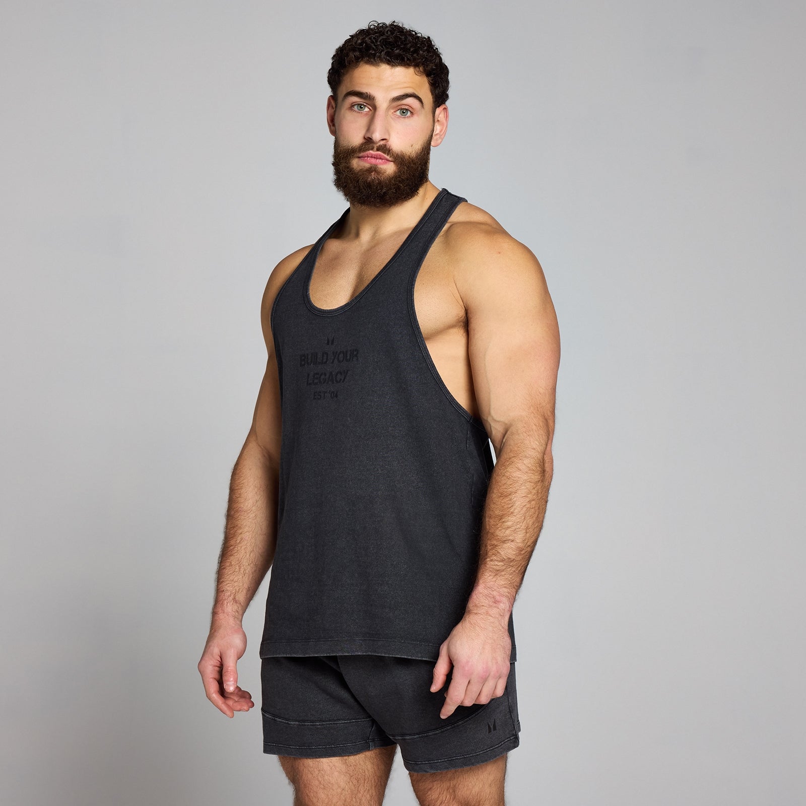 MP Herren Origin Washed Stringer-Top mit Grafik – Penny | Myprotein DE