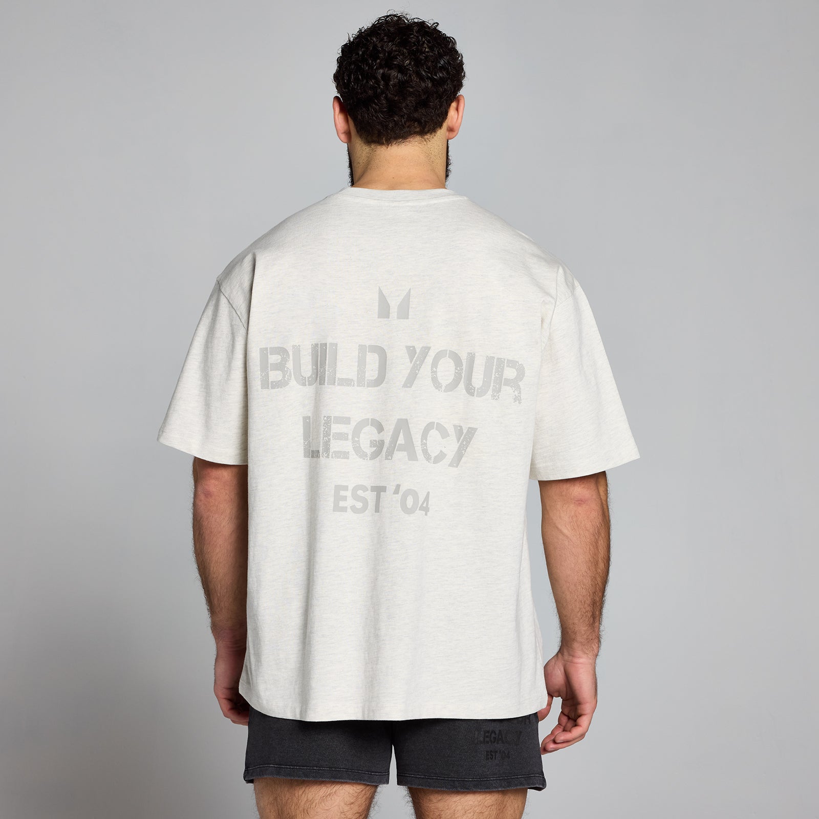MP Origin Washed Graphic T-Shirt - Washed Black | Myprotein UK