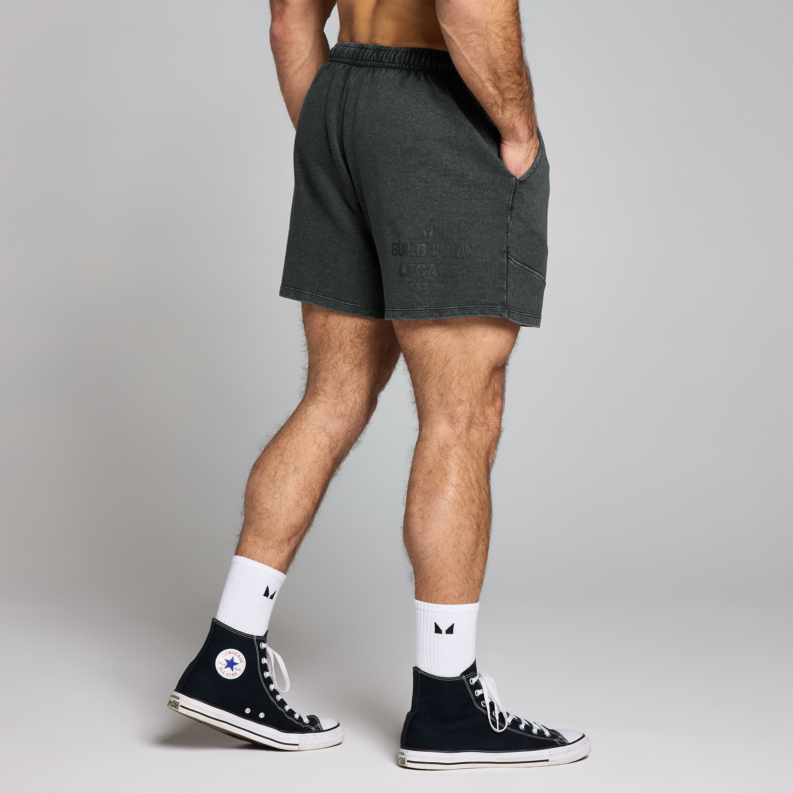 Calções de Treino com Efeito Lavado Origin Graphic da MP para Homem ...