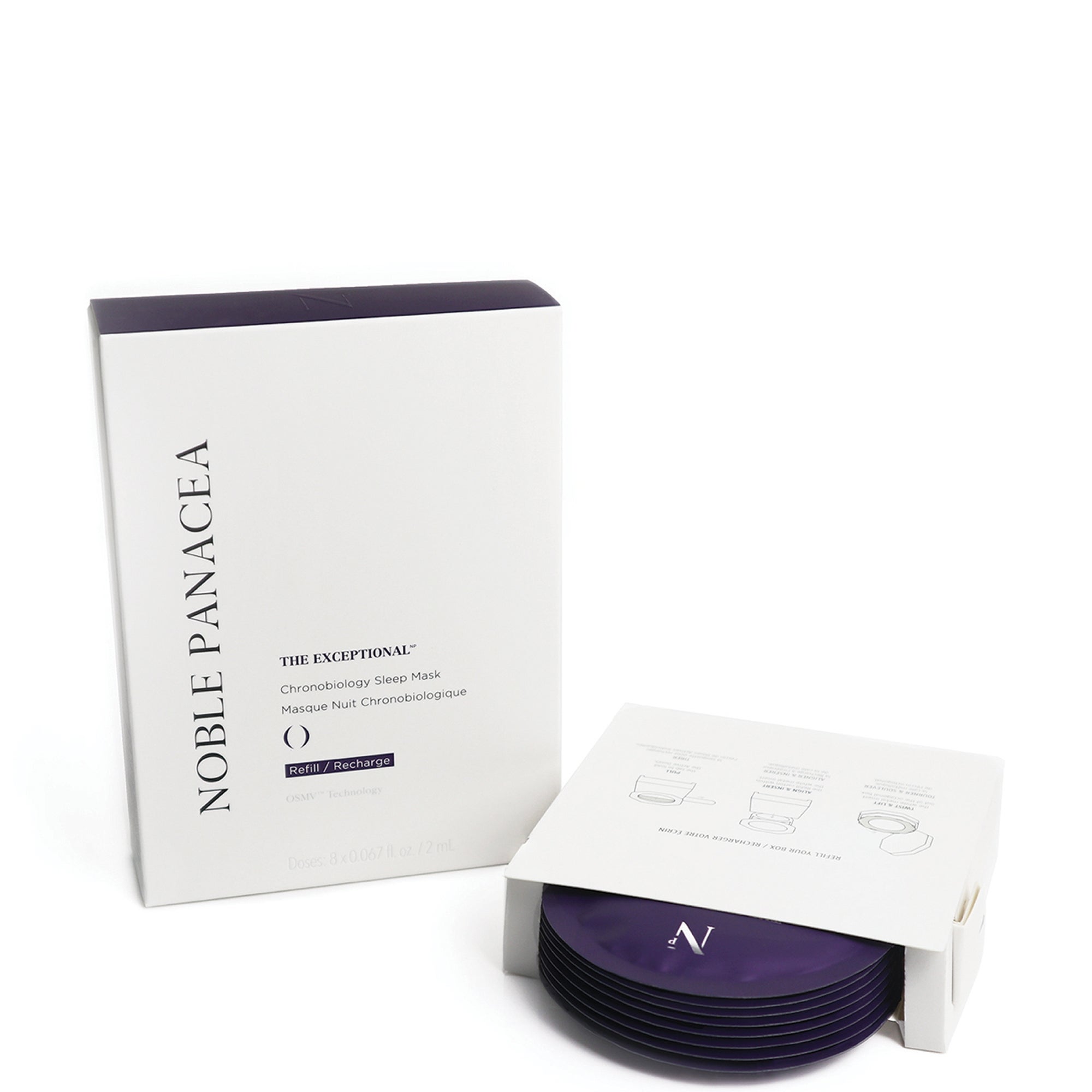 Noble Panacea The Exceptional Chronobiology Sleep Mask 8 Dose Refill ...