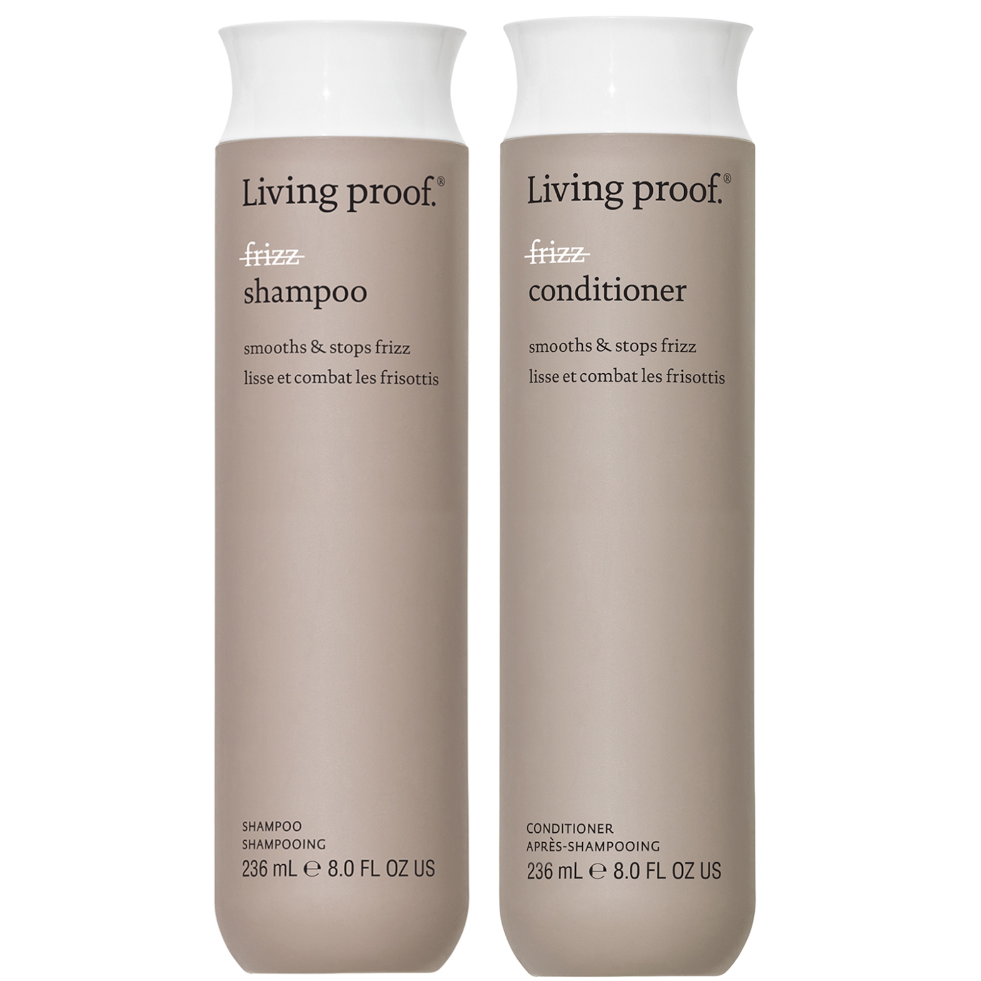 Living Proof No Frizz Shampoo and Conditioner Bundle | LOOKFANTASTIC