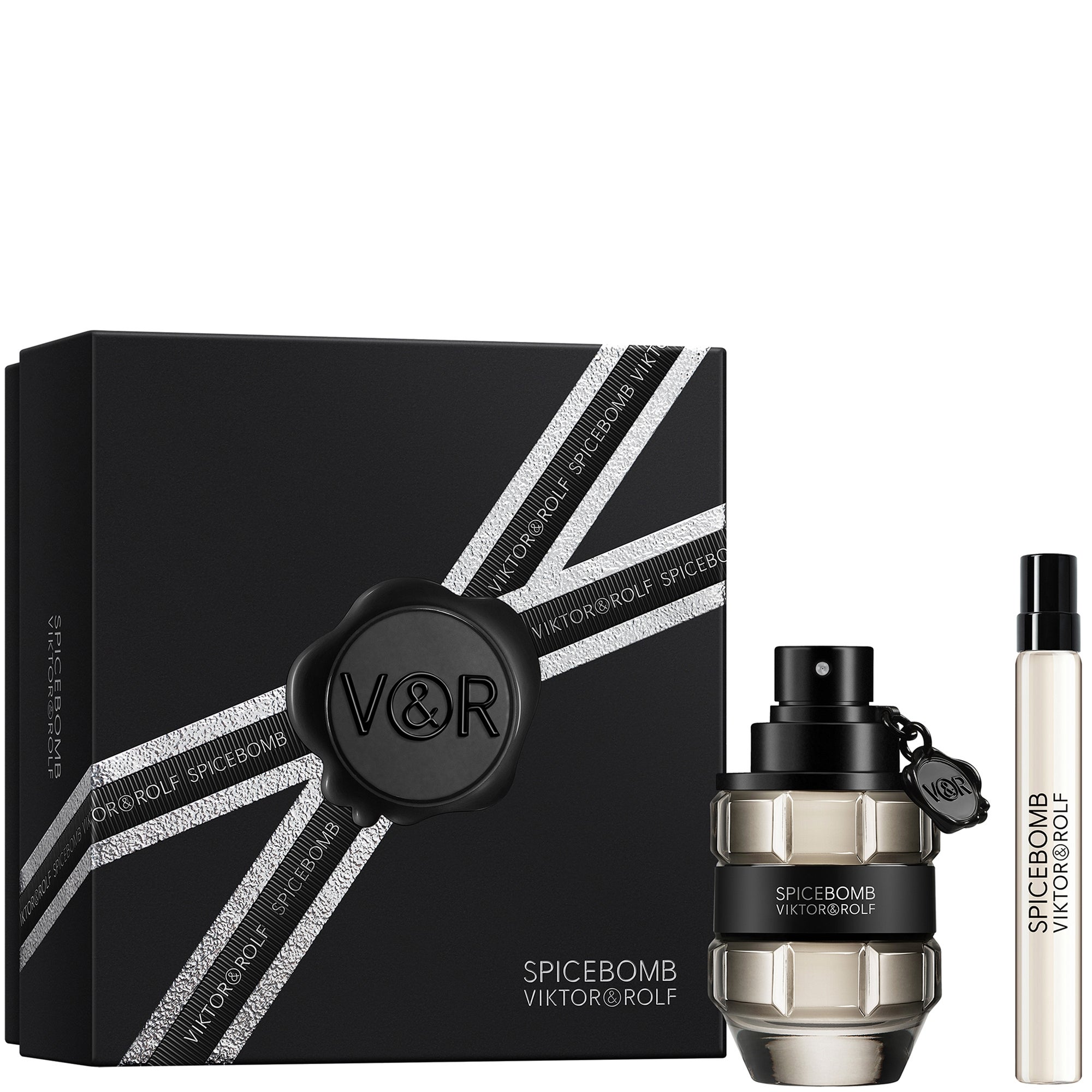 Viktor & Rolf Spicebomb Eau De Toilette 50ml Gift Set (Worth £82 ...