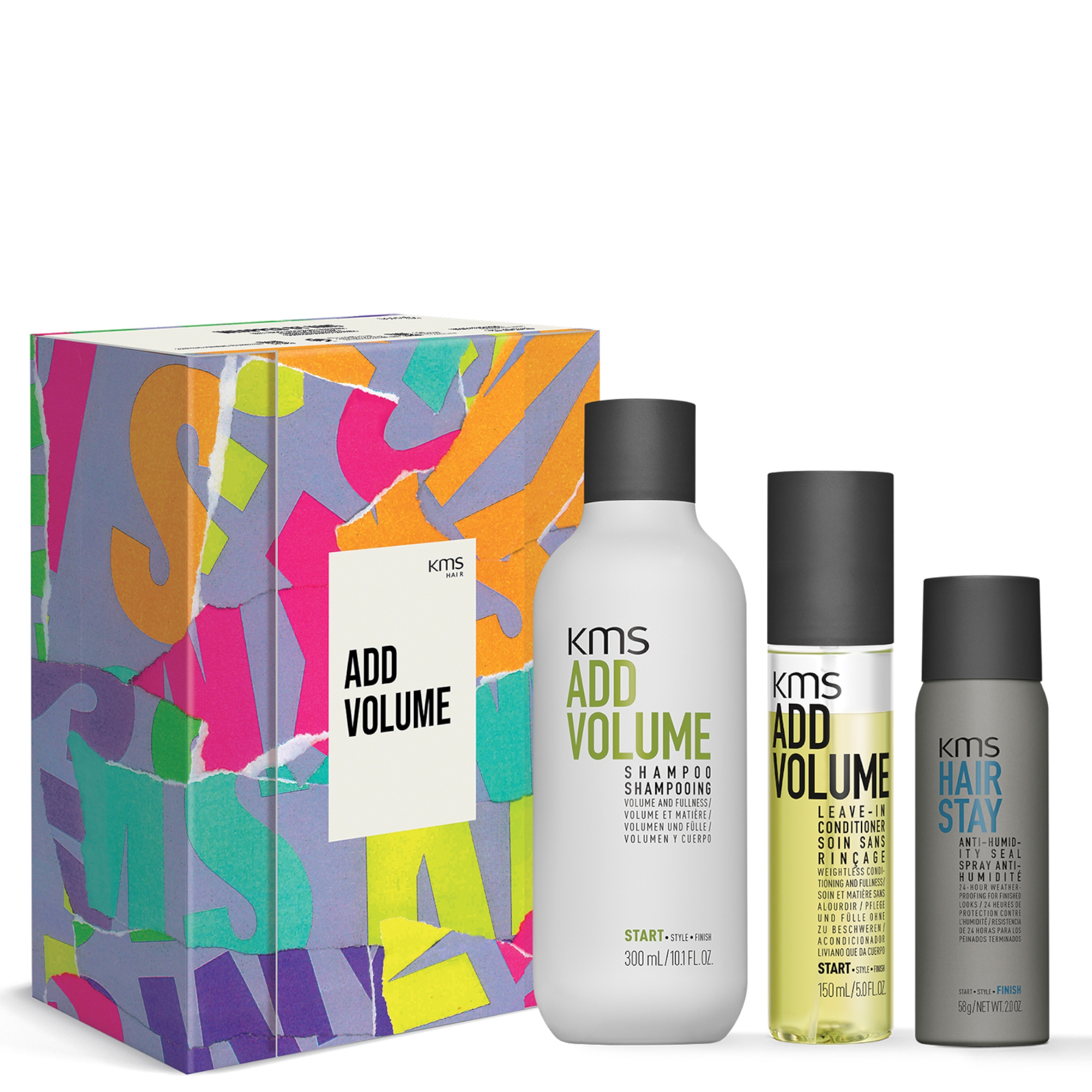 KMS Add Volume Gift Set (Worth £56.60) | LOOKFANTASTIC