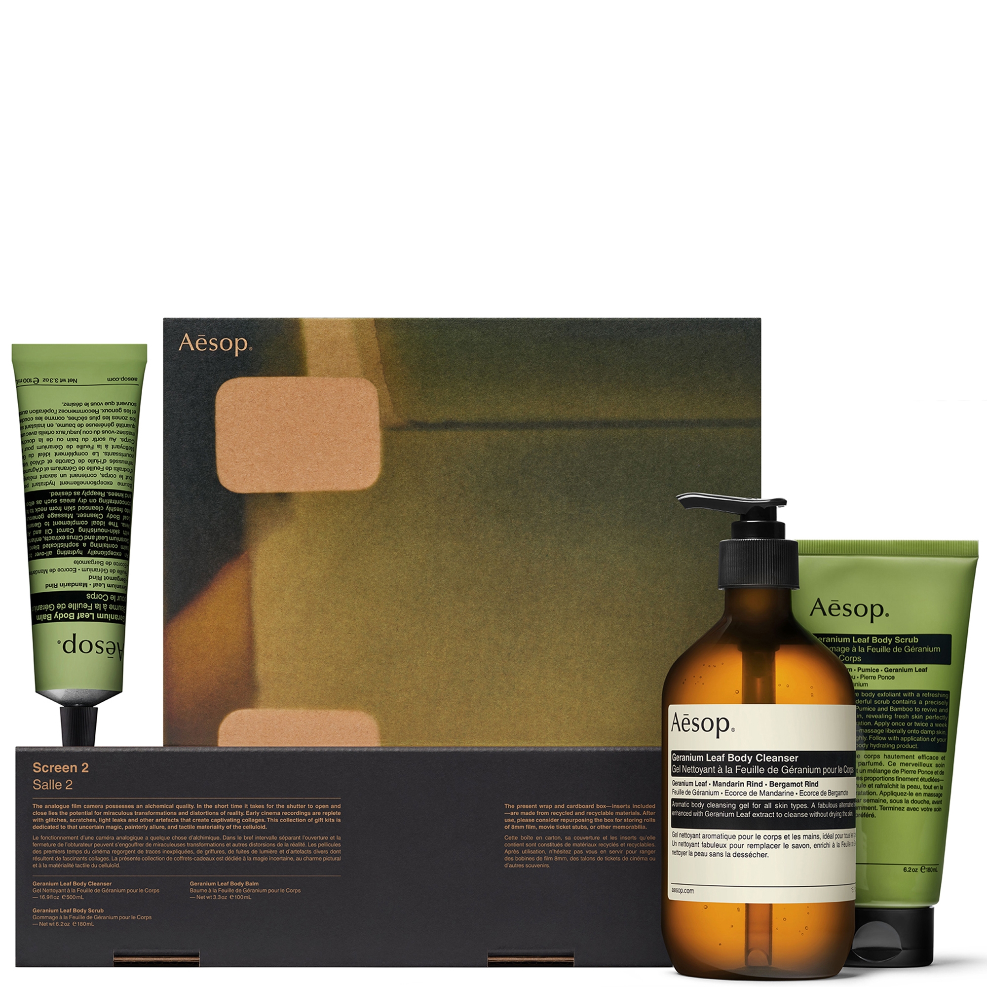 Aesop Geranium Leaf Trio (Worth £101) | LOOKFANTASTIC