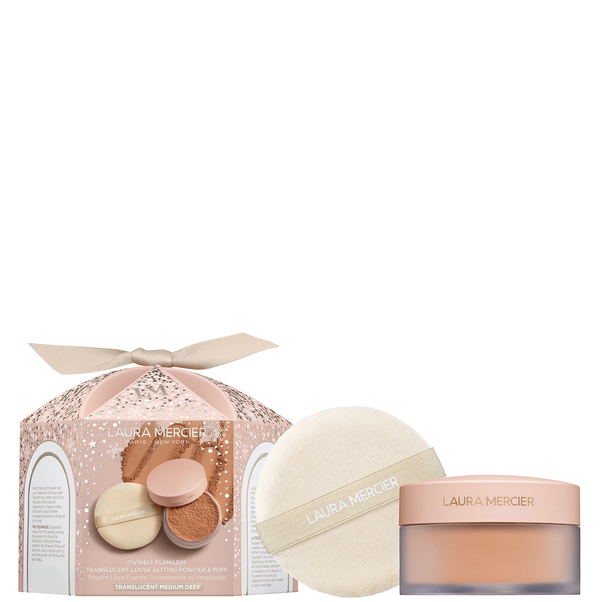 Laura Mercier Divinely Flawless Translucent Loose Setting Powder and ...