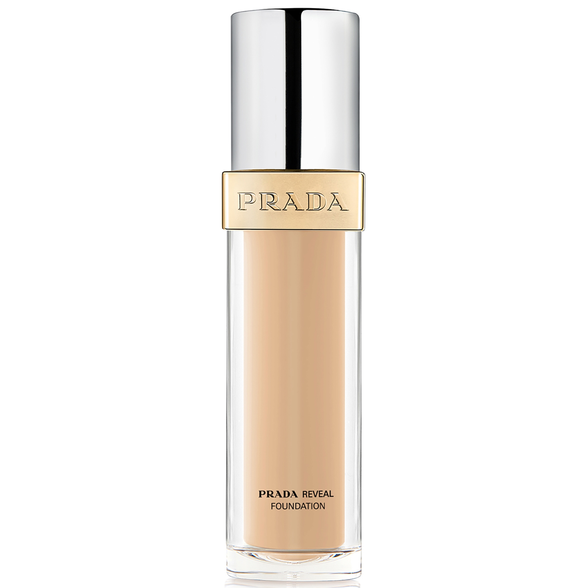 Prada Reveal Skin Optimising Refillable Foundation LW15 30ml - Light Warm | LOOKFANTASTIC