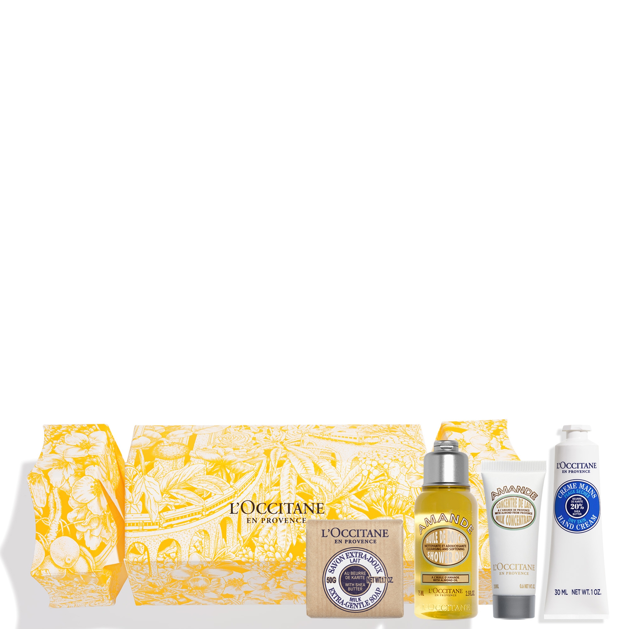 L'Occitane Delicious Hand & Body Premium Cracker (Worth Value £26.50) | LOOKFANTASTIC