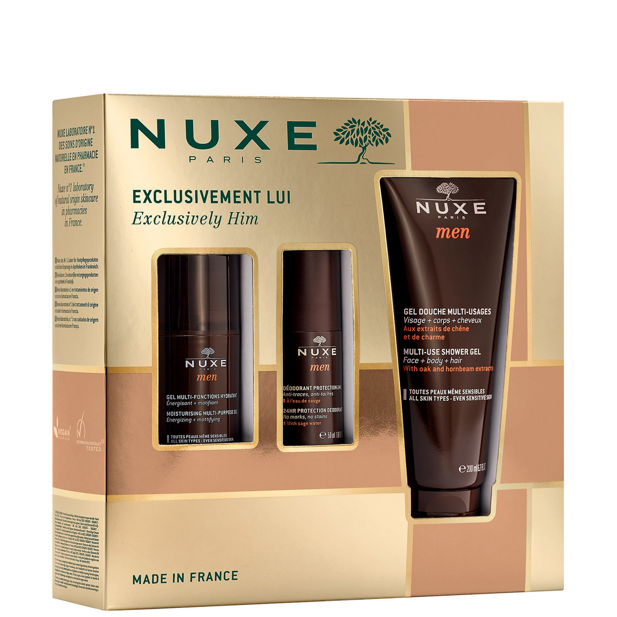 NUXE Giftset Xmas 2024 Exclusively Him | LOOKFANTASTIC