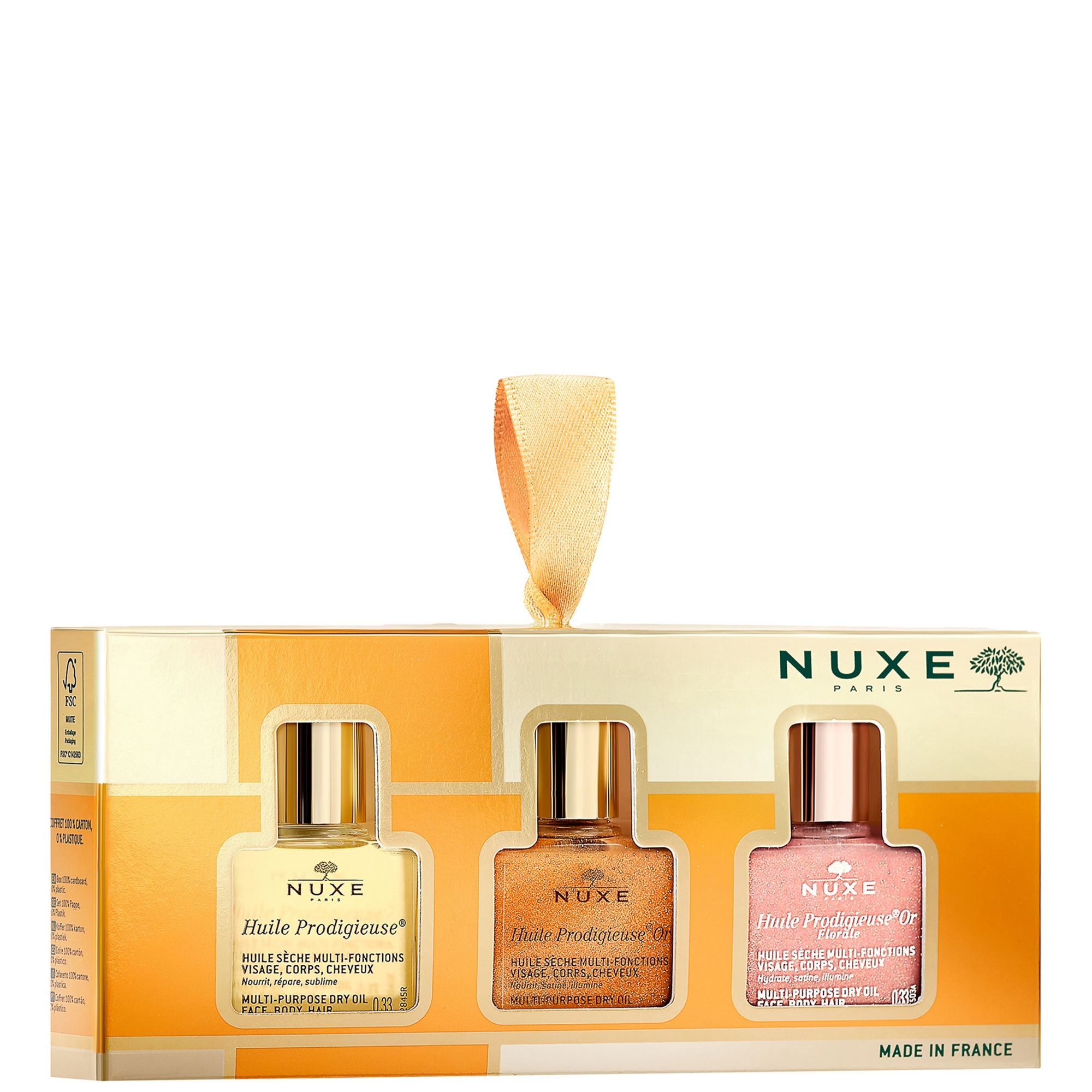 NUXE Huile Prodigieuse The 3 Prodigieux | LOOKFANTASTIC
