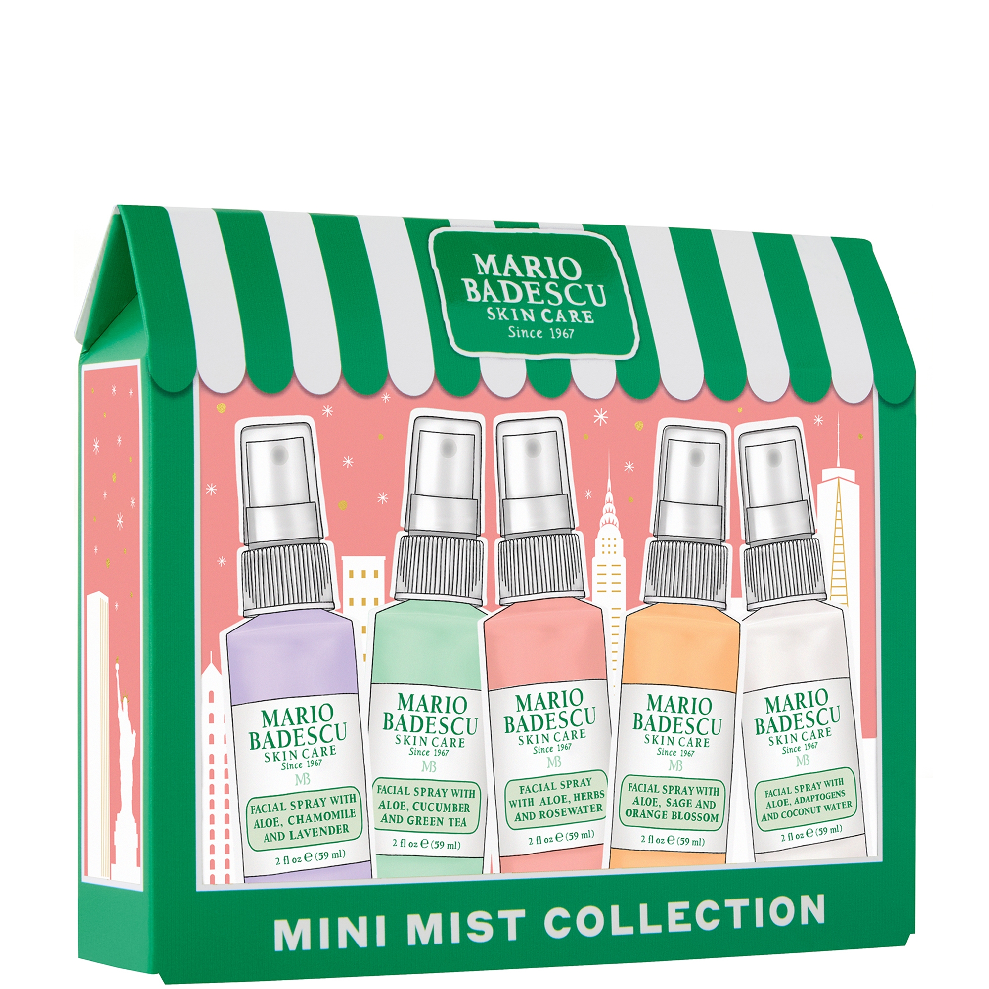 Mario Badescu Mini Mist Collection | LOOKFANTASTIC