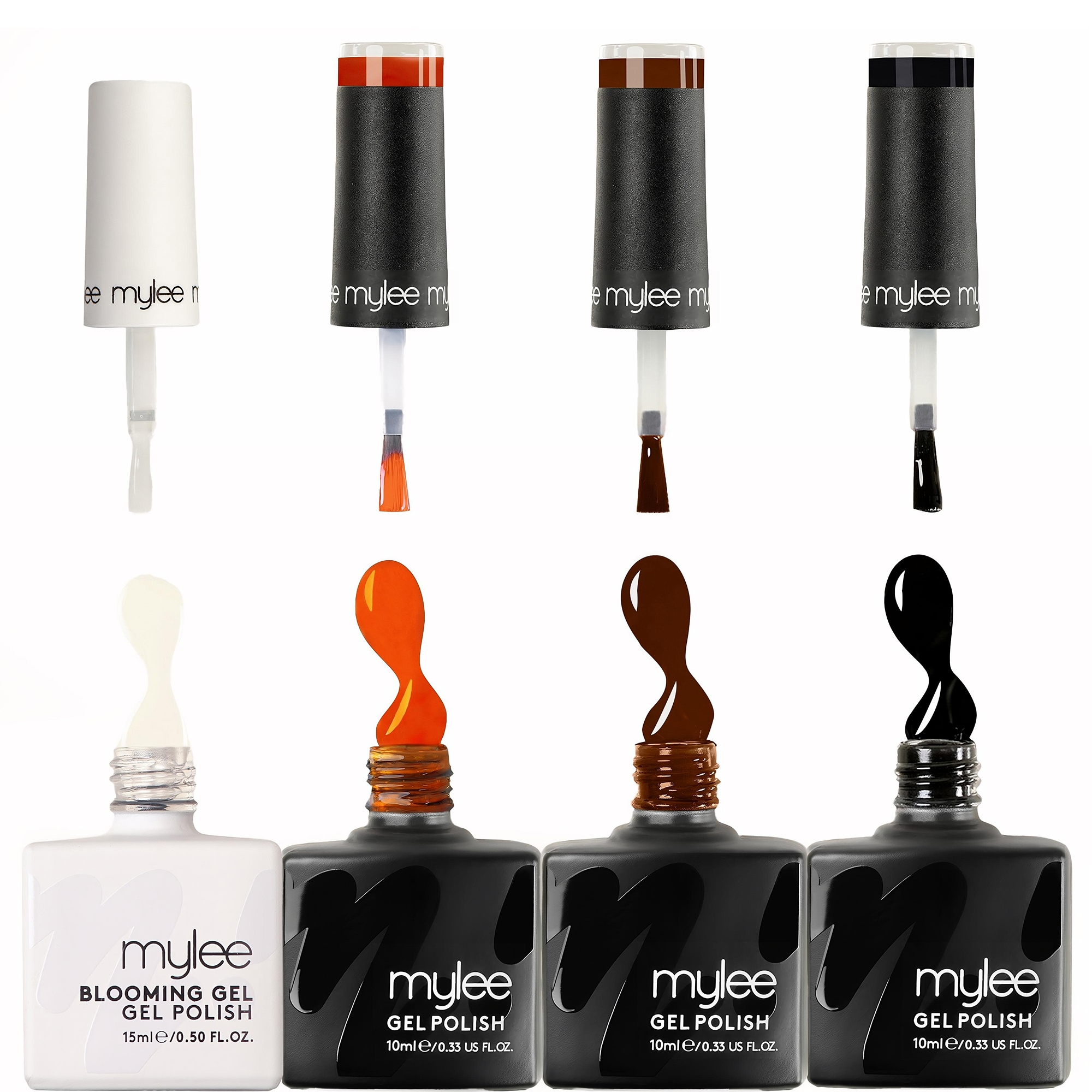 Mylee Gel Polish Tortie Quad Set | LOOKFANTASTIC