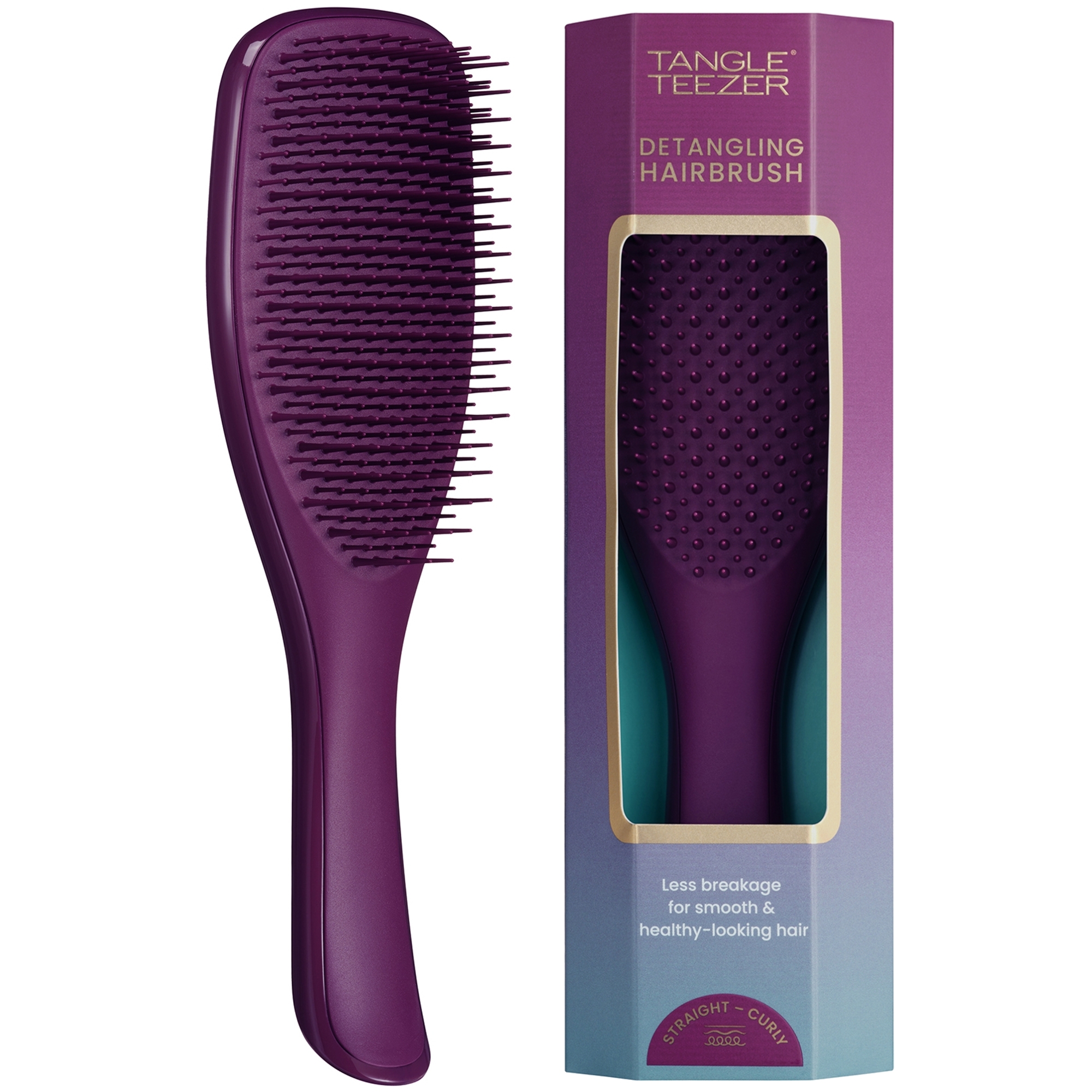 Tangle Teezer The Ultimate Detangler Midnight Plum | LOOKFANTASTIC