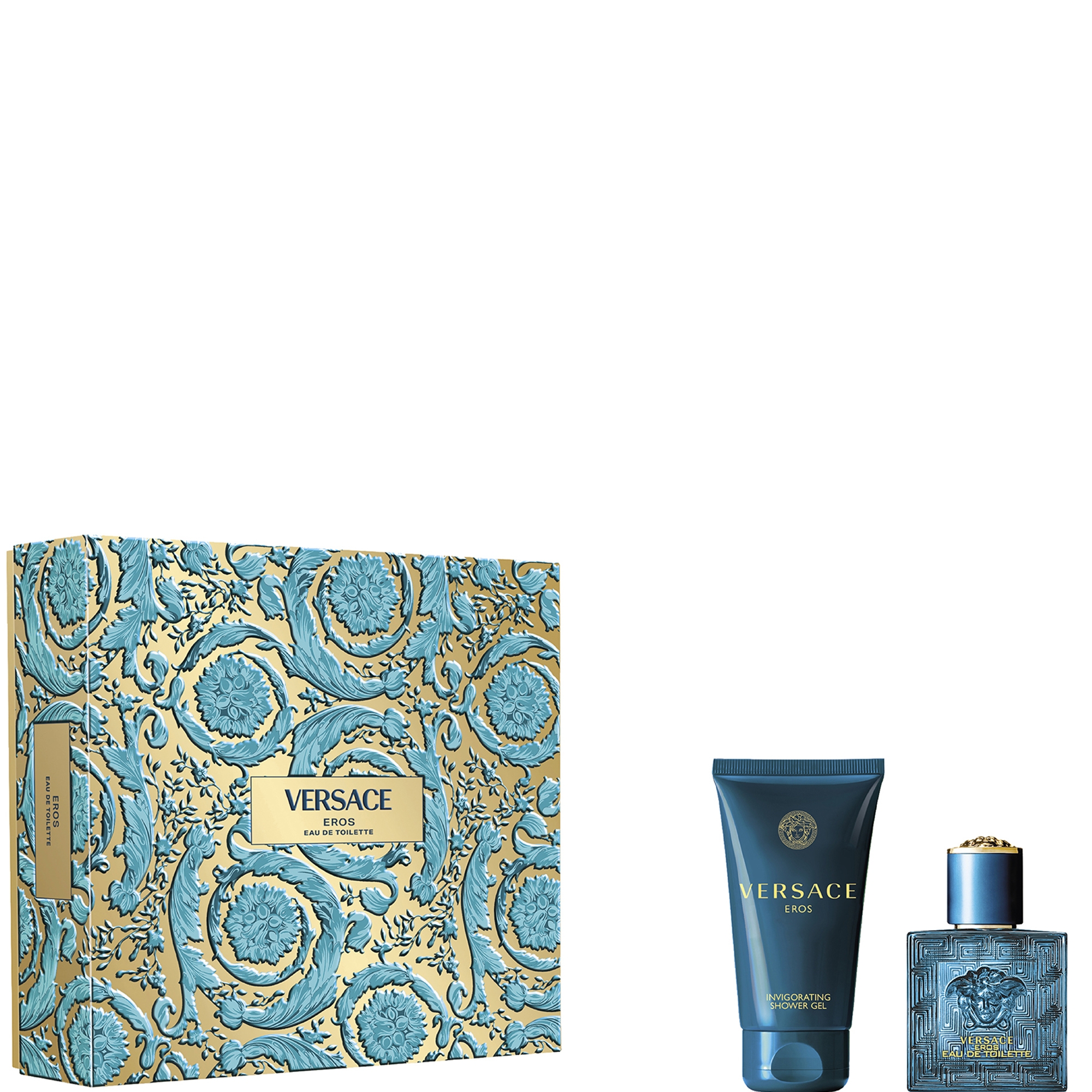 Versace Eros Eau de Toilette 30ml Set (Worth £59) | LOOKFANTASTIC