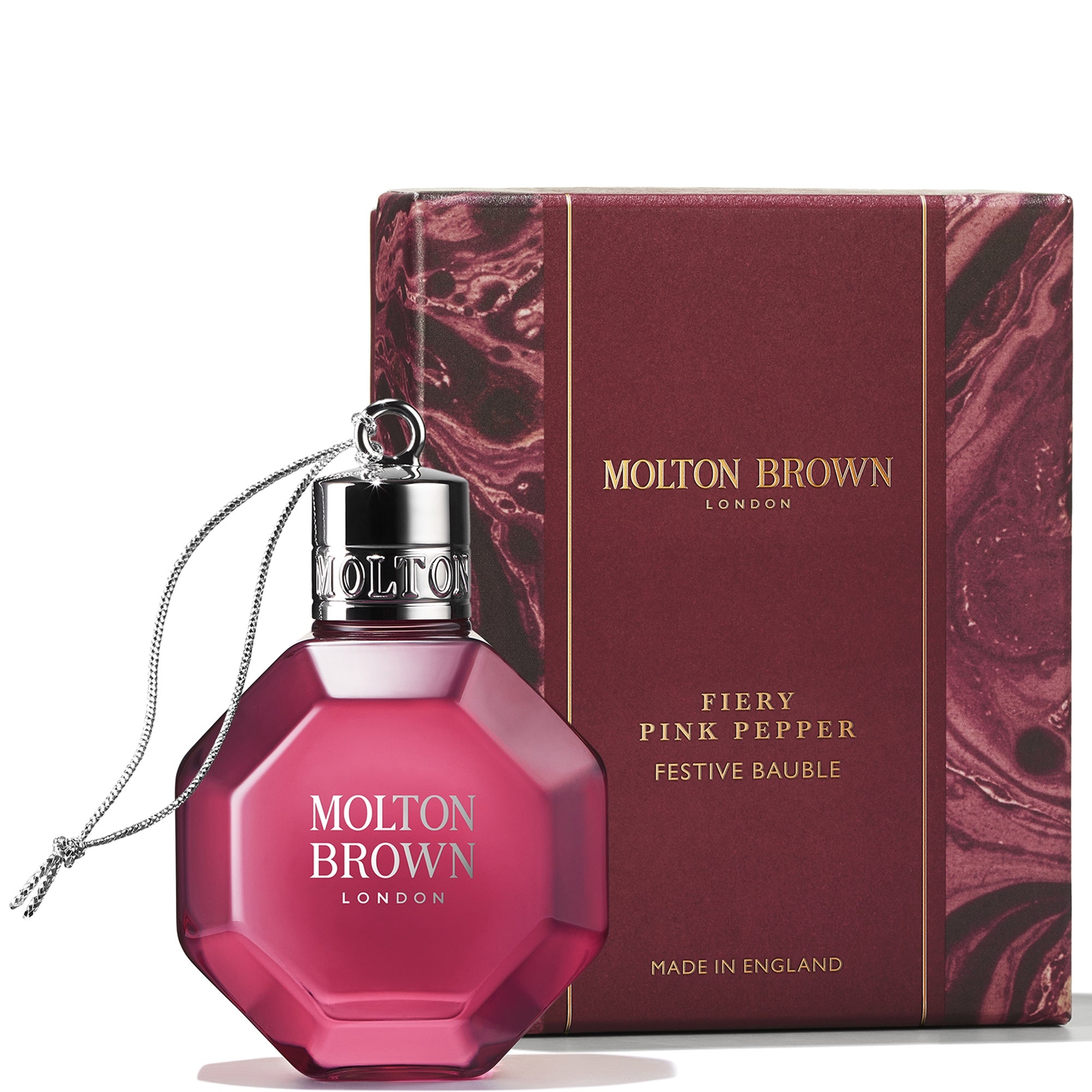 Molton Brown Fiery Pink Pepper Festive Bauble 75ml | Cult Beauty