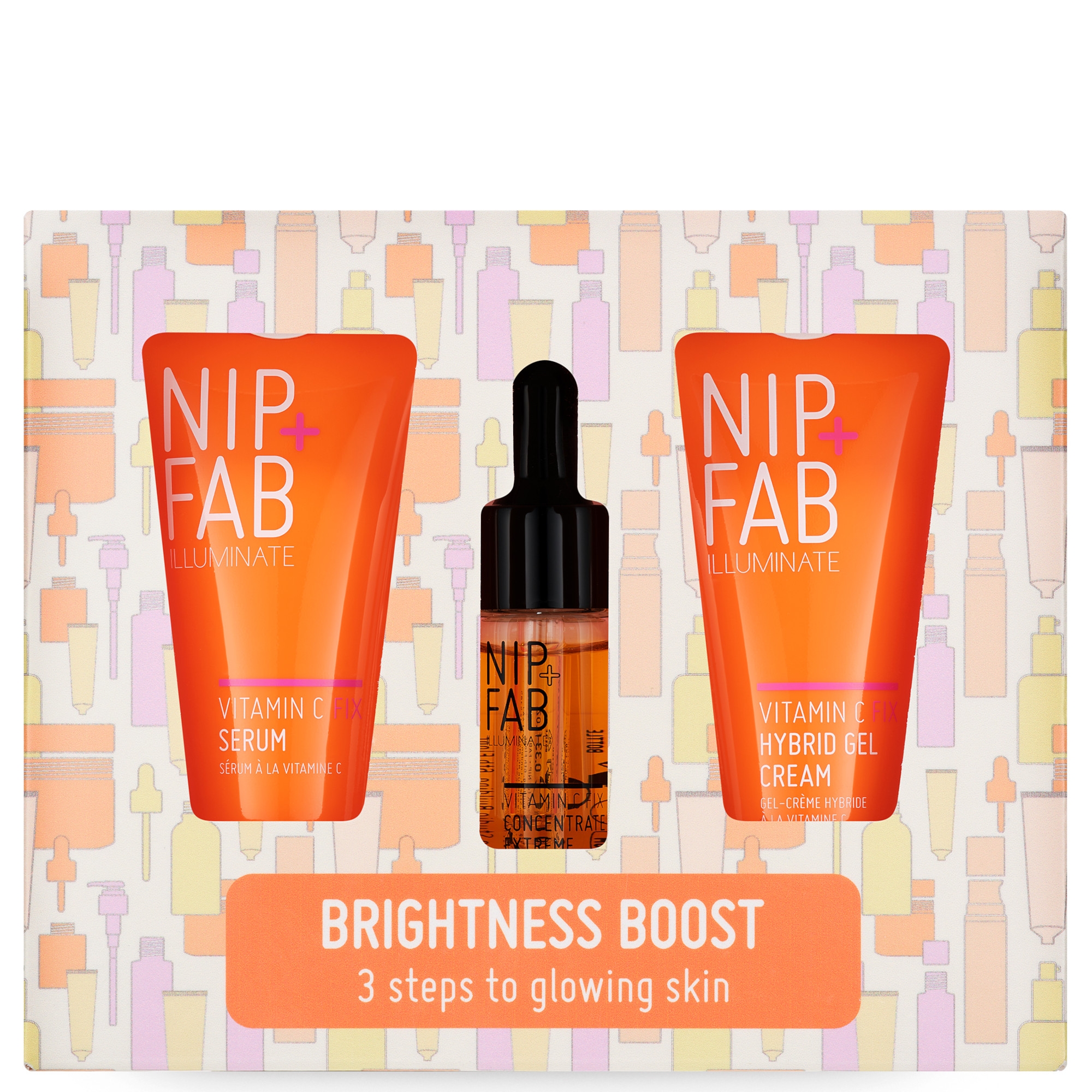 NIP+FAB Brightness Boosts Trio (Worth £26) | LOOKFANTASTIC