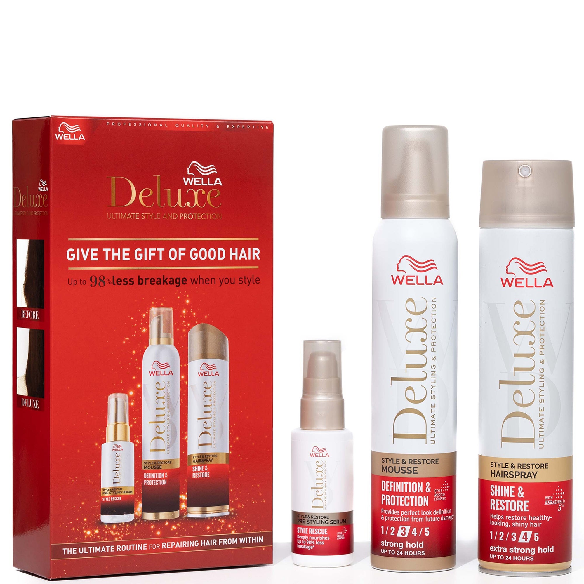 Wella Deluxe Repair and Protect Giftset | LOOKFANTASTIC