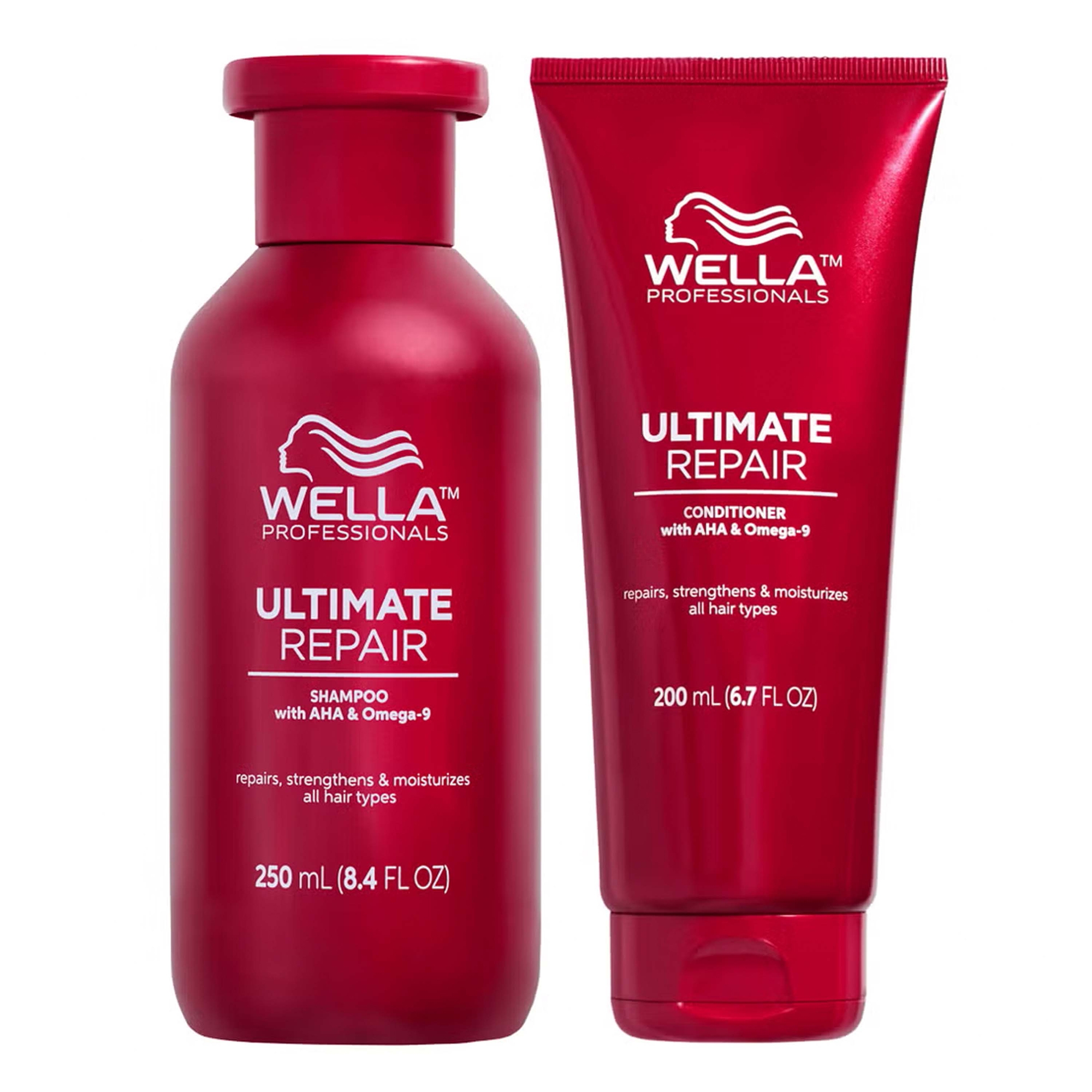Wella Professionals Care Ultimate Repair Shampoo and Conditioner Bundle ...