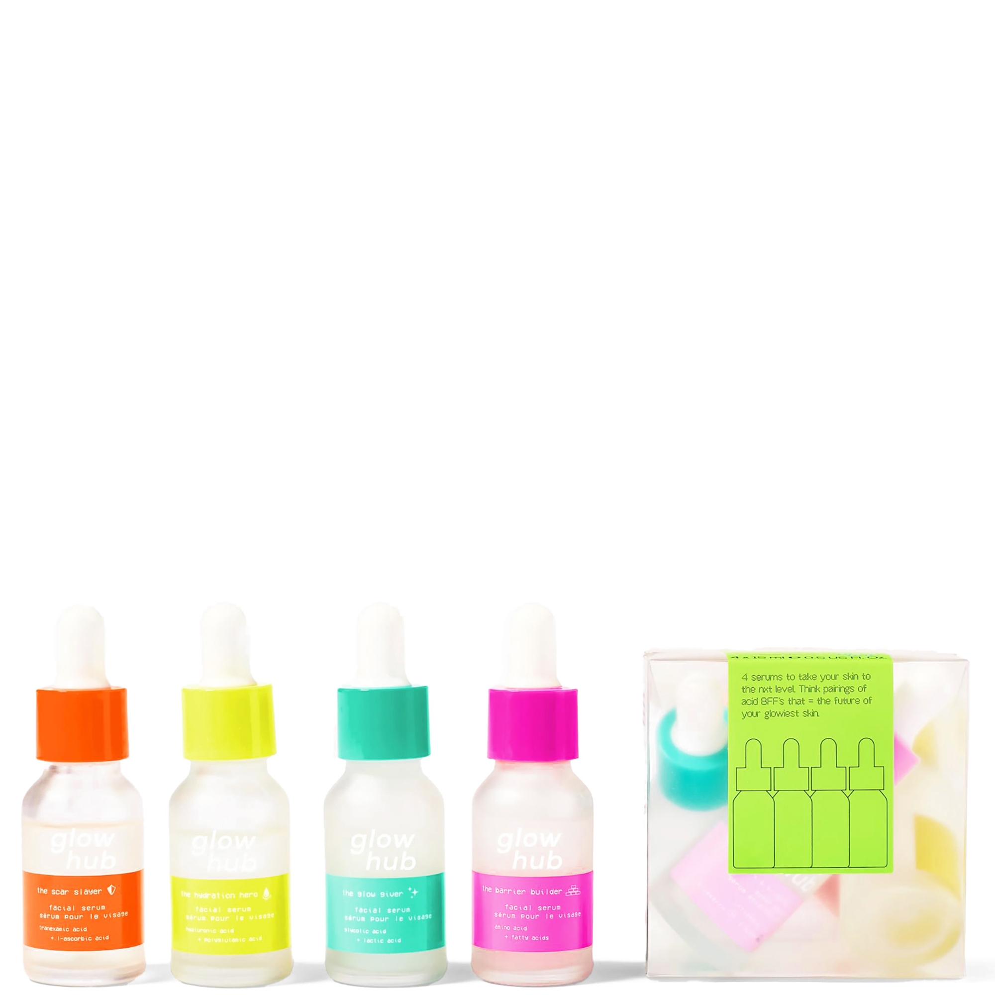 Glow Hub Intro to Acids Cube | LOOKFANTASTIC