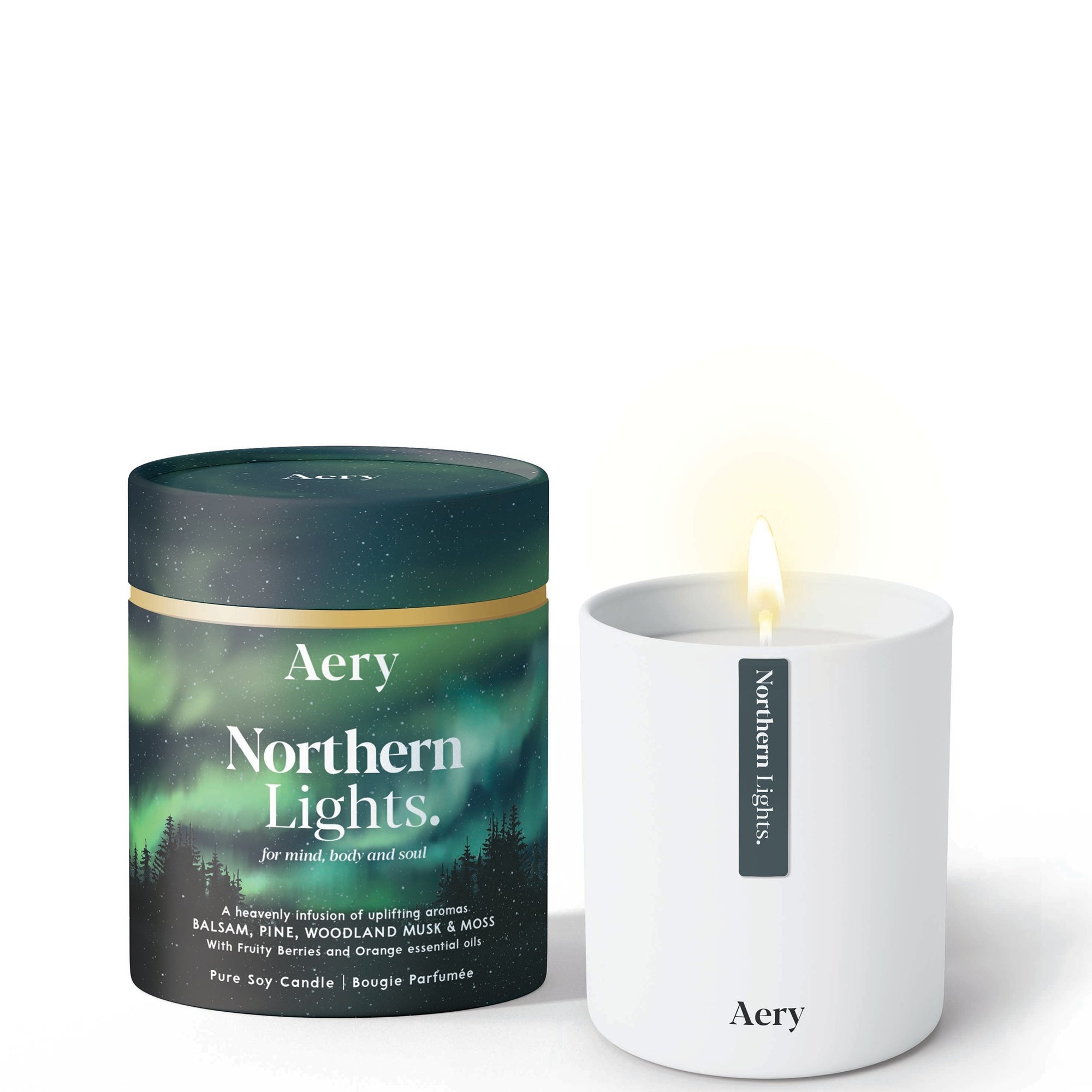 AERY Northern Lights Candle 200g | LOOKFANTASTIC