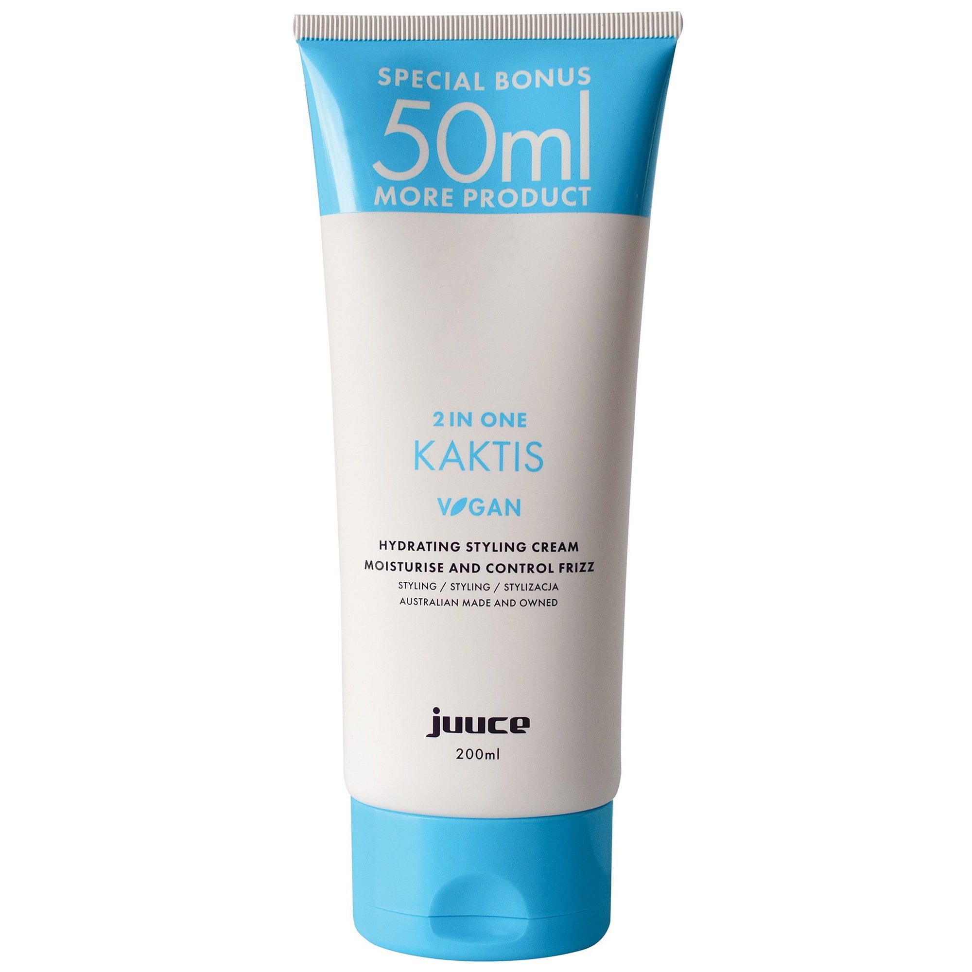 Juuce KAKTIS Hydrating Styling Cream 200ml | LOOKFANTASTIC