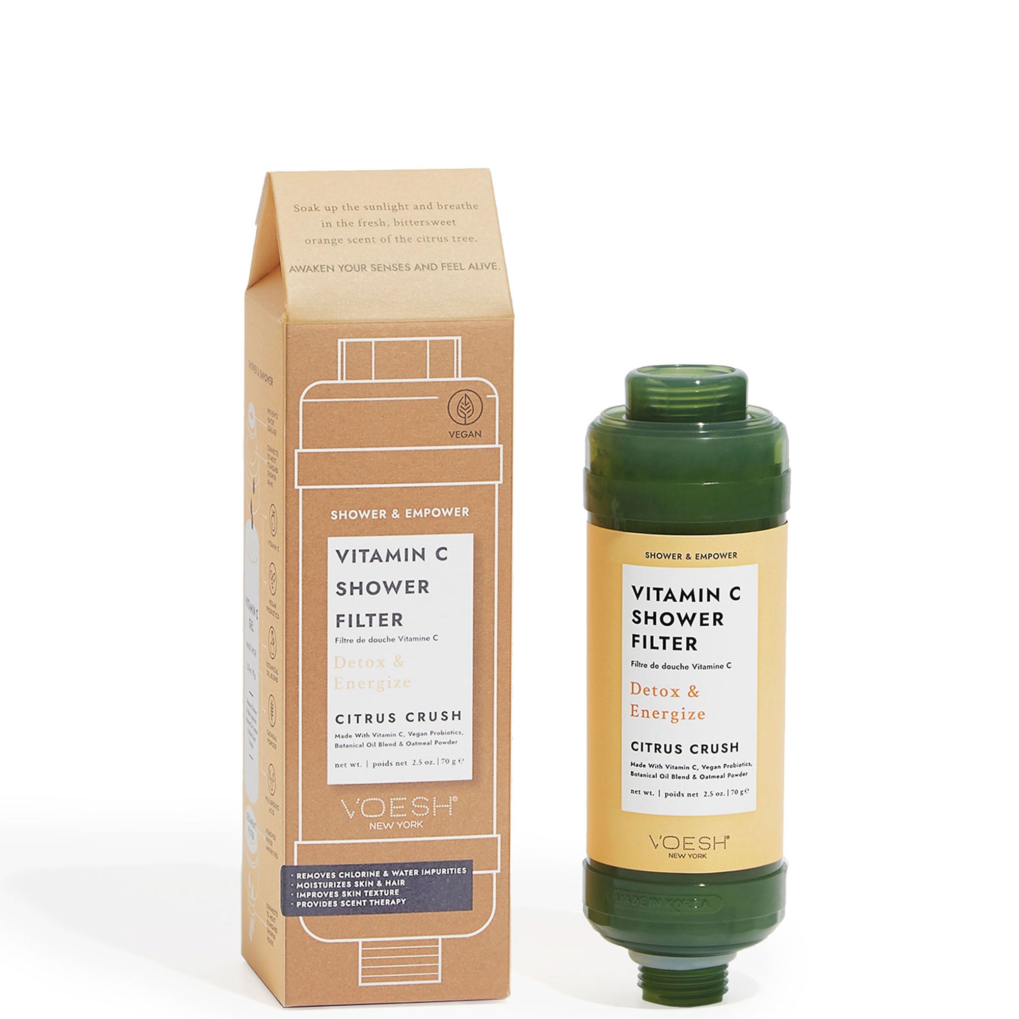 VOESH Vitamin C Shower Filter 70g - Citrus Crush | LOOKFANTASTIC