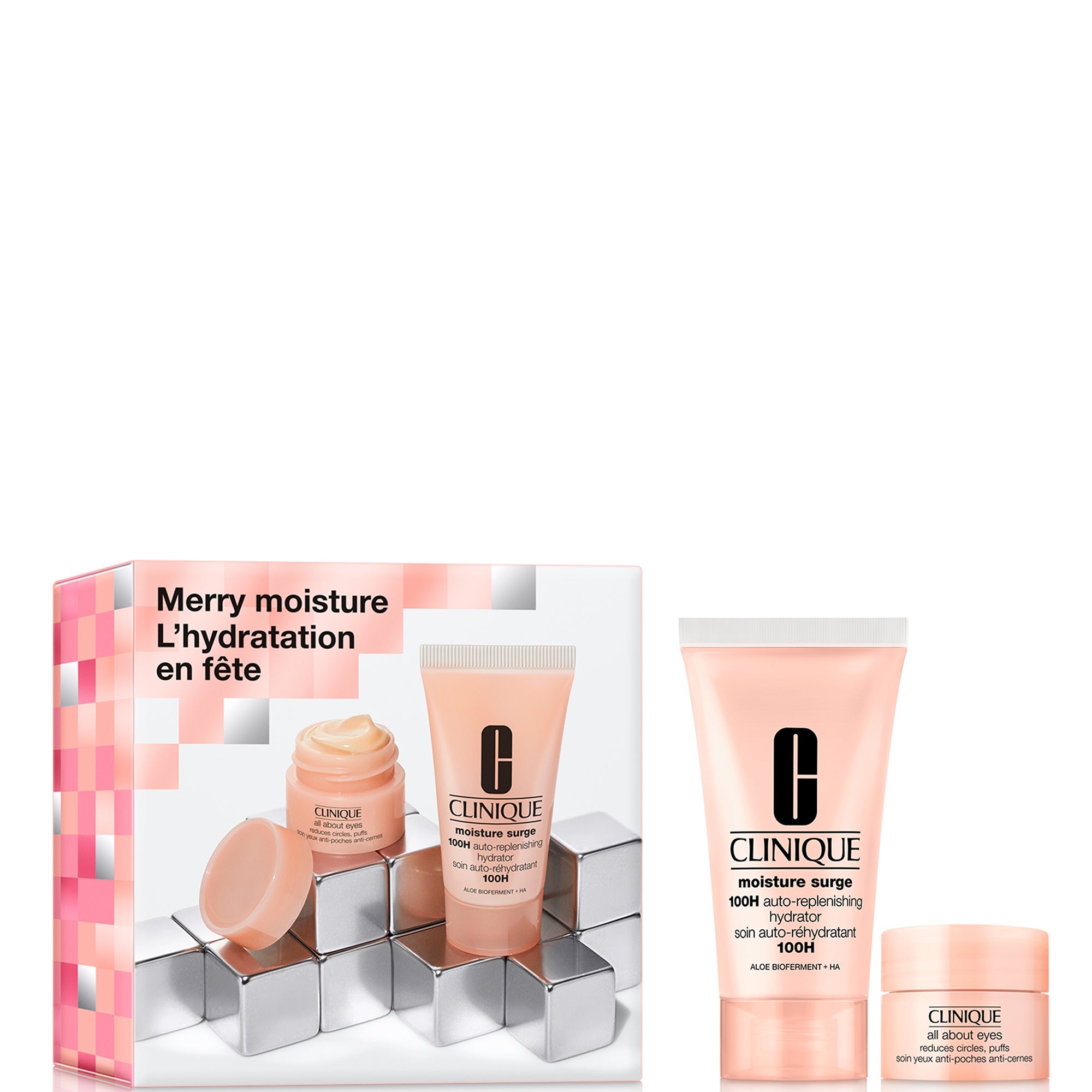 Clinique Merry Moisture: Hydrating Skincare Gift Set (Worth £37.70 ...