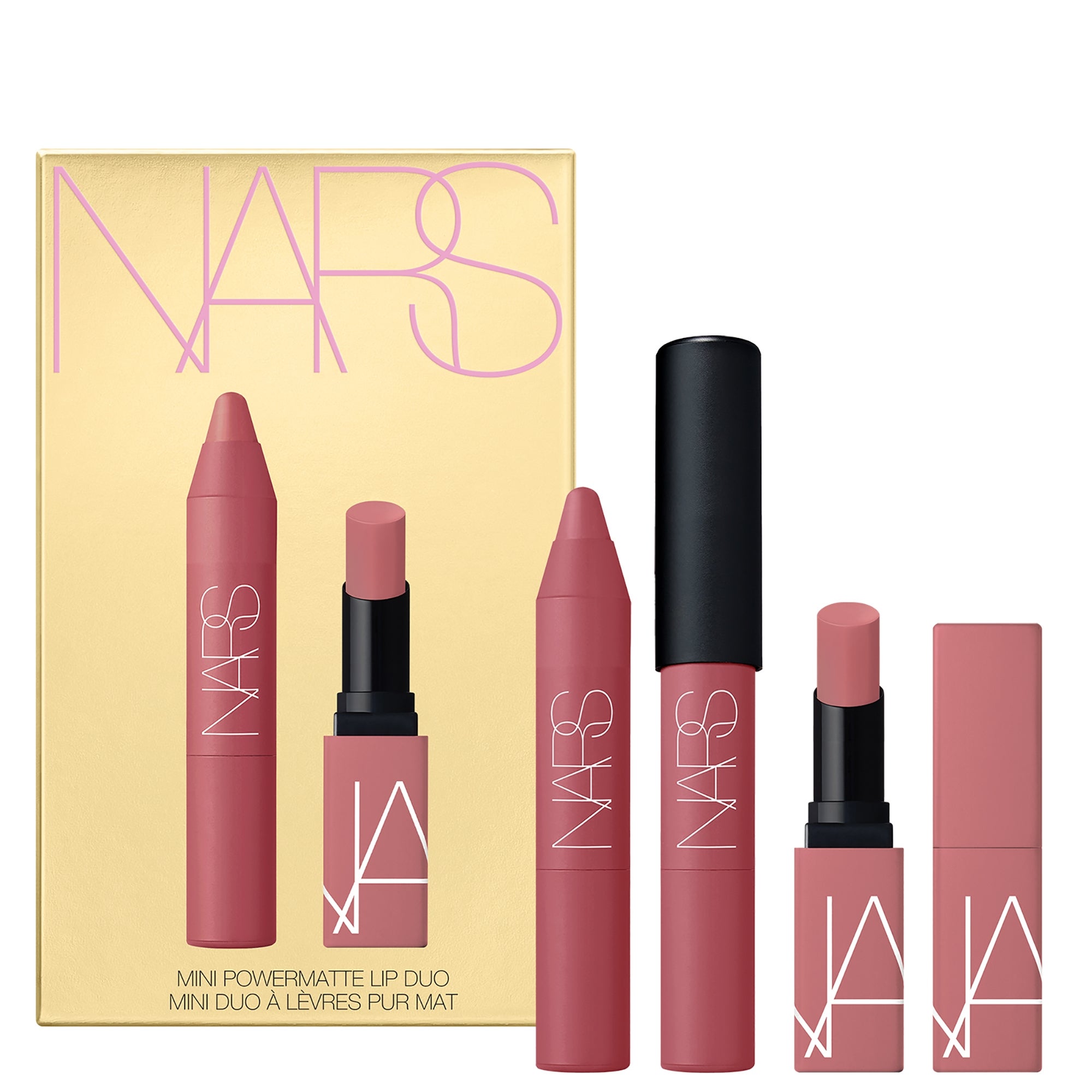 NARS Mini Powermatte Lip Duo (Worth £30) | LOOKFANTASTIC