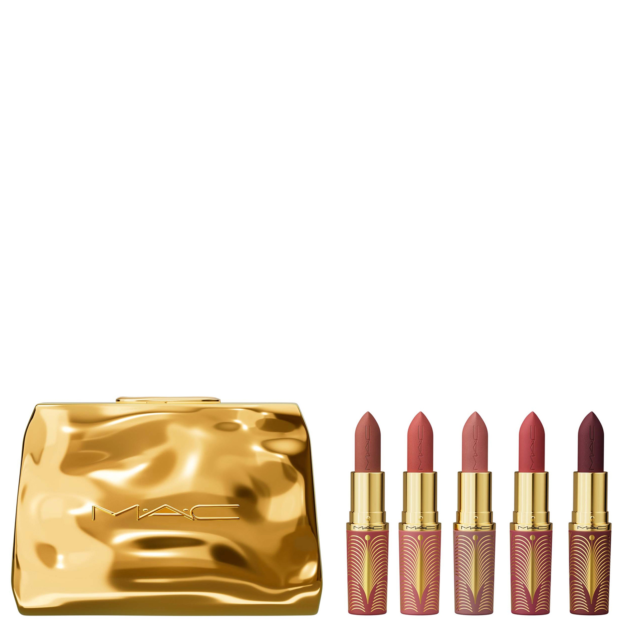 MAC Gold Standard Matte Lipstick Kit X5 (Worth £125) | LOOKFANTASTIC