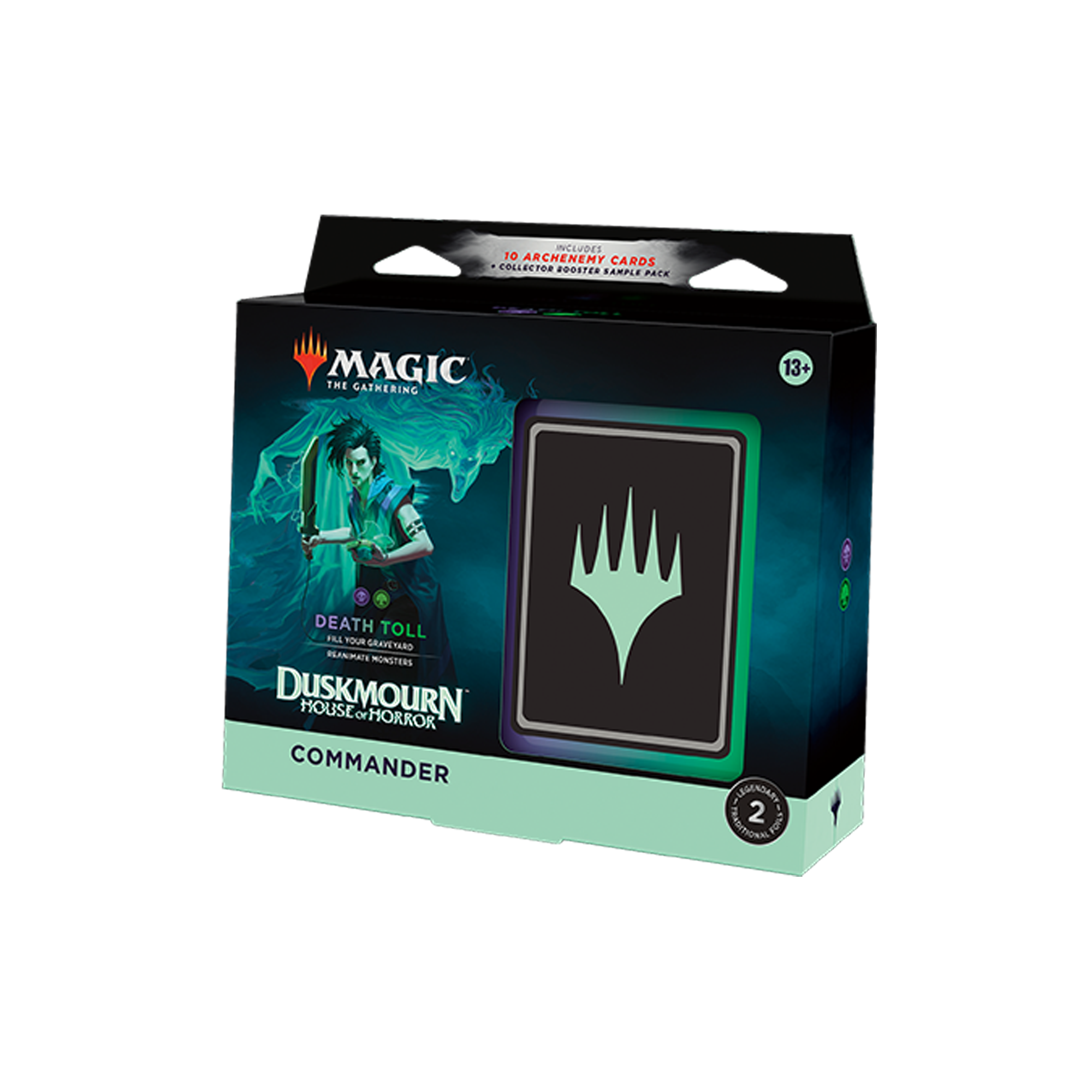 Magic: The Gathering TCG Duskmourn Death Toll Commander Deck | Zavvi UK