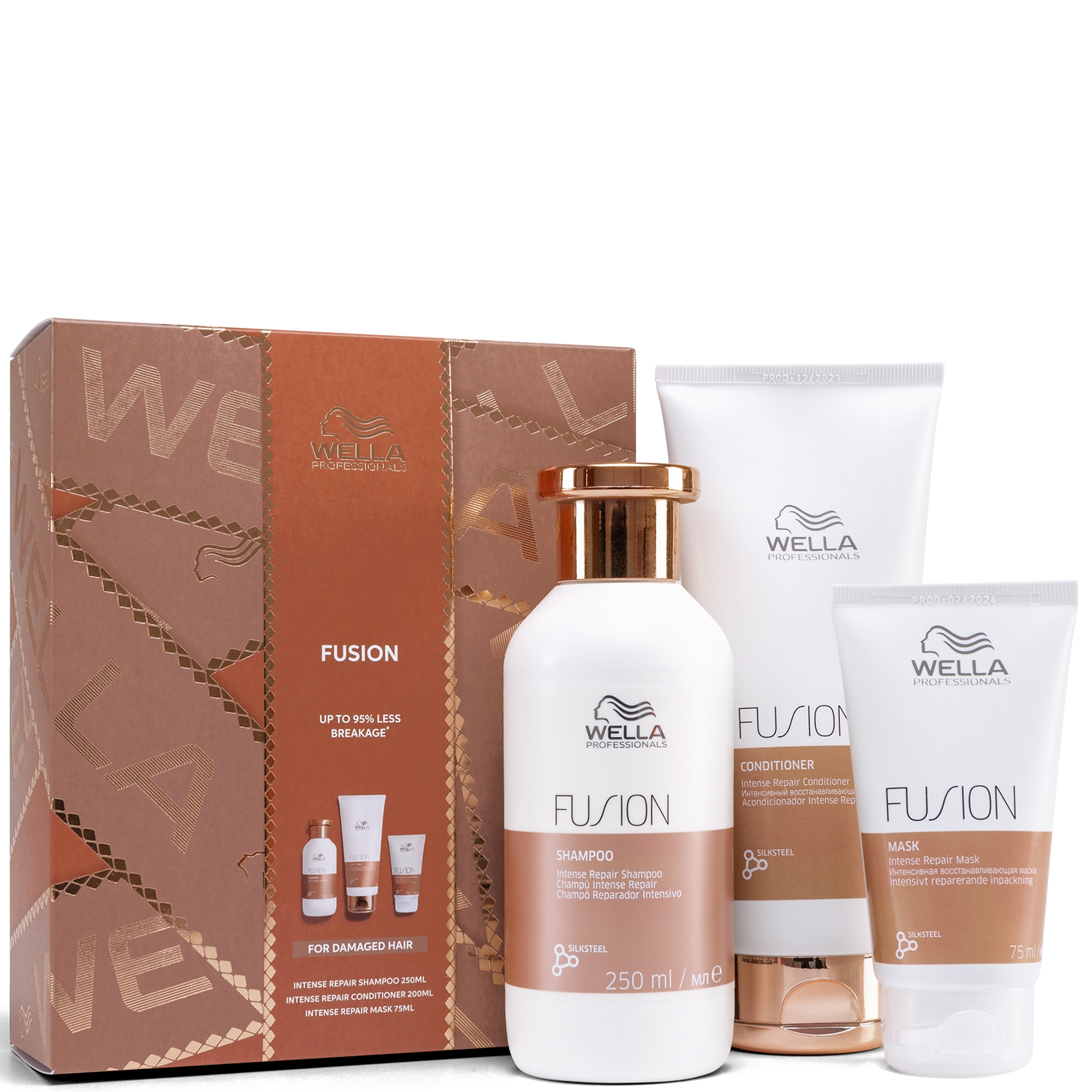 Wella Professionals Fusion, Less Breakage Gift Set (Worth £47 ...