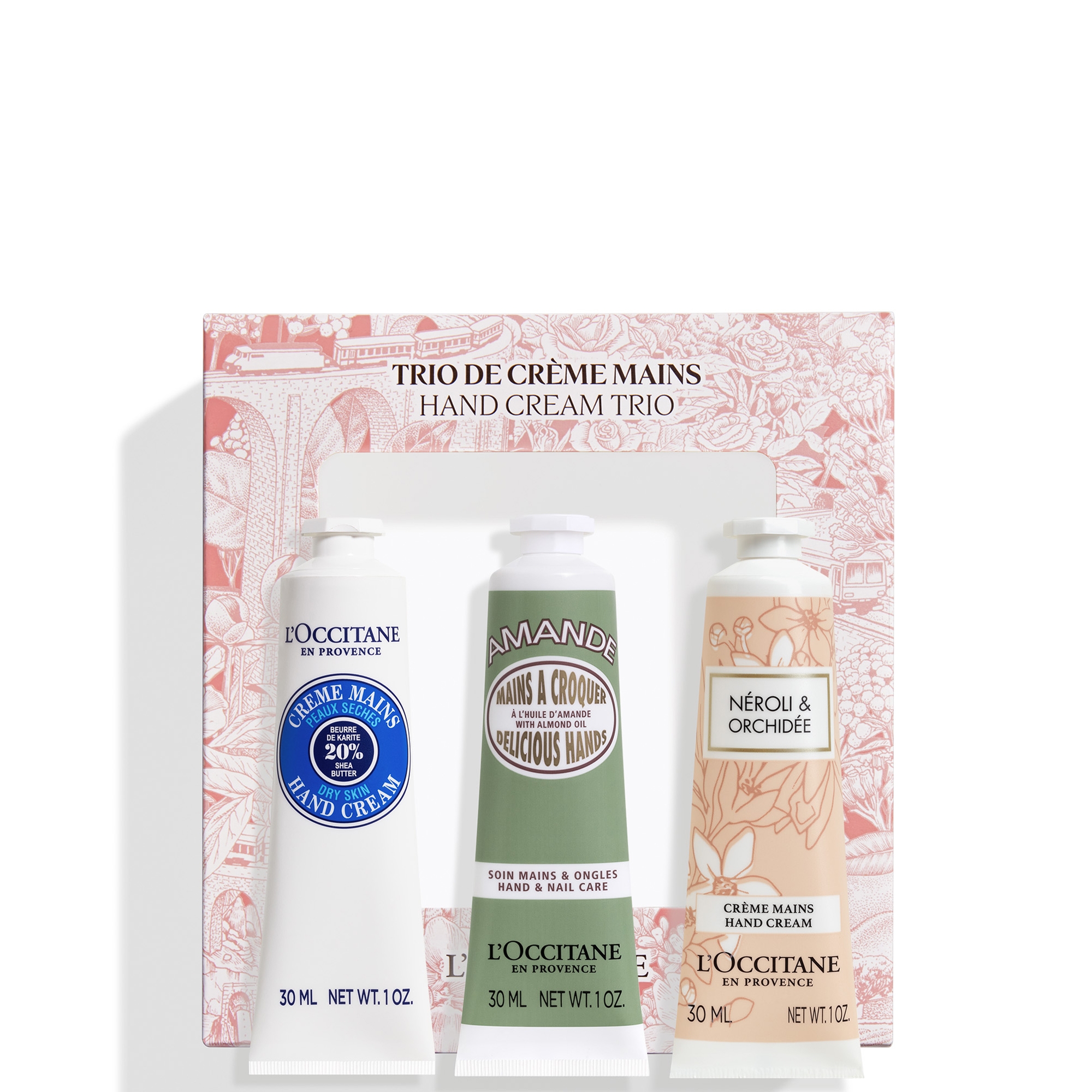 L'Occitane Festive Hand Cream Trio | Cult Beauty