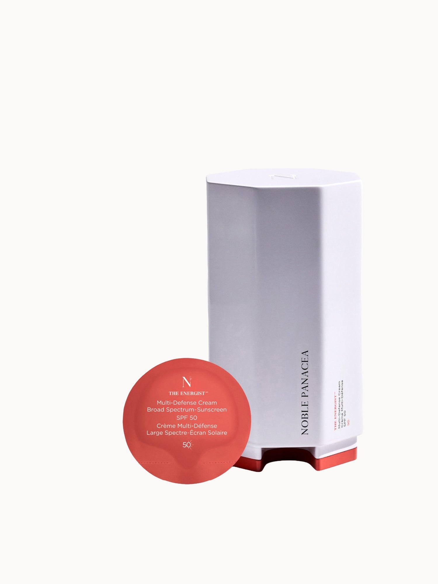 Noble Panacea The Energist Multi-Defense Cream SPF50 60 Dose 66ml ...